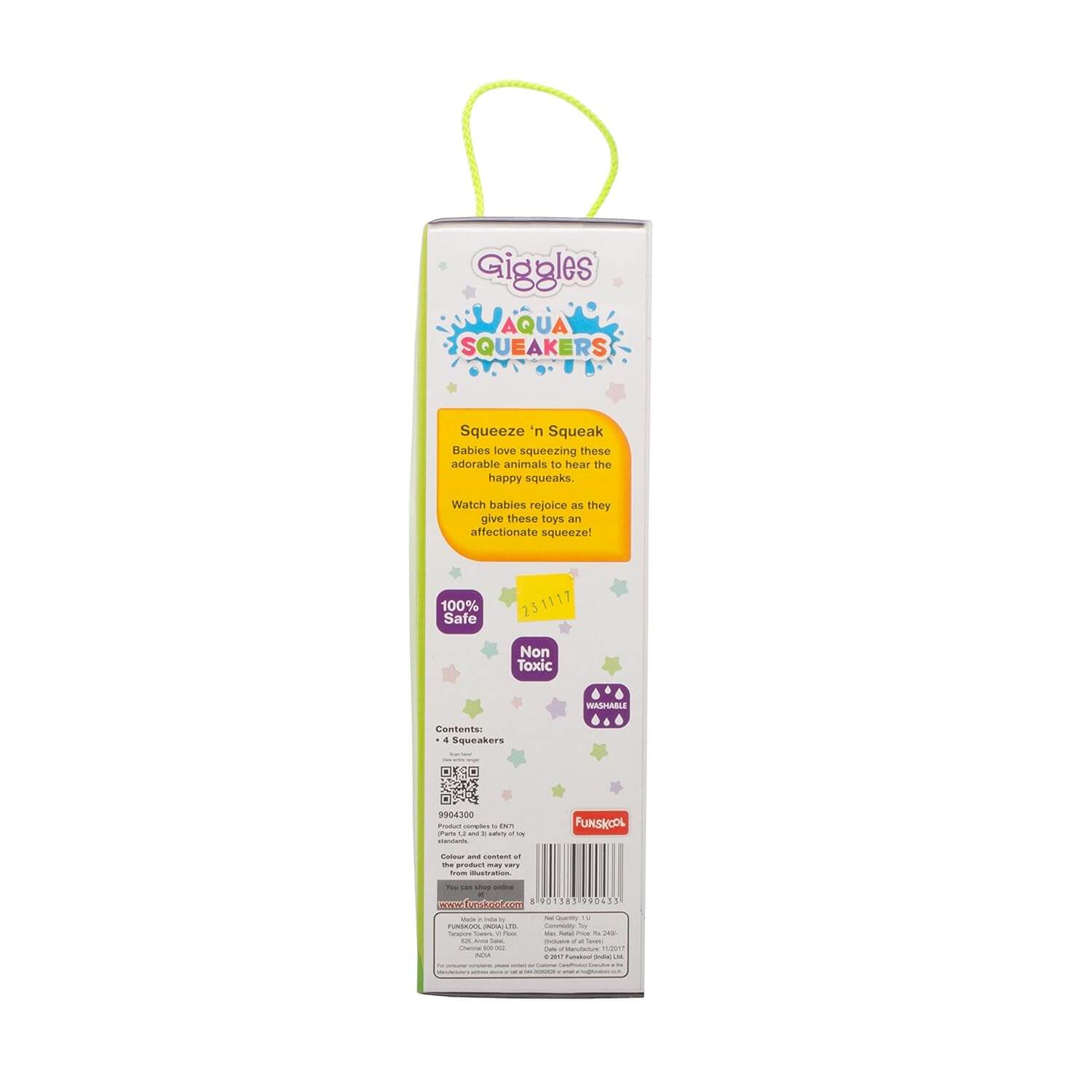 Aqua Squeakers-4S - Funskool