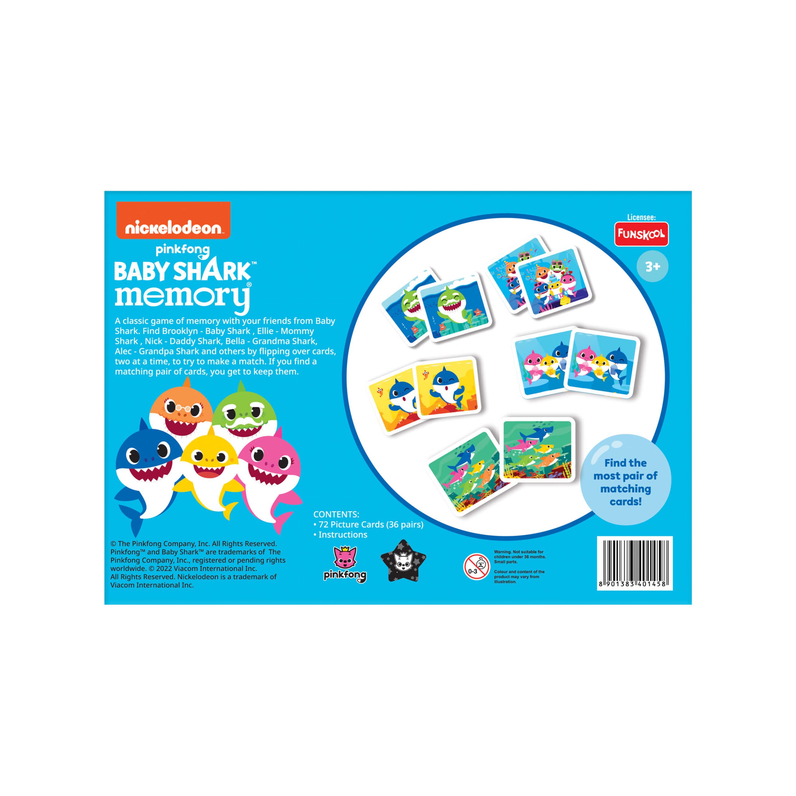 BABY SHARK MEMORY - Funskool