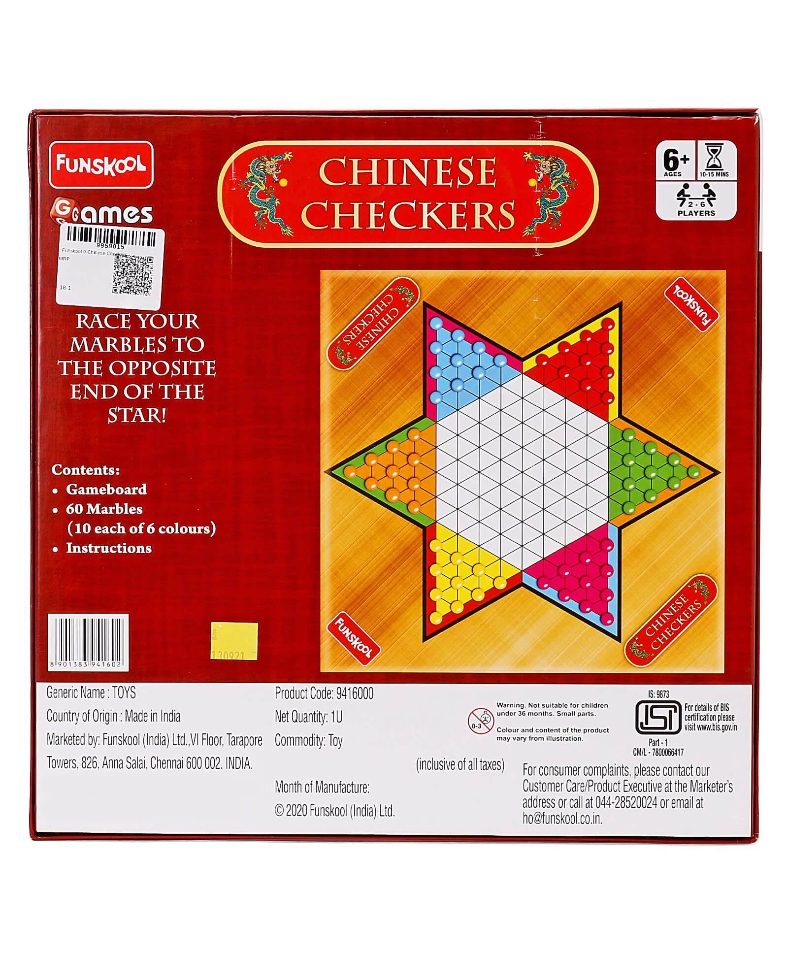 Chinese Checkers - Funskool