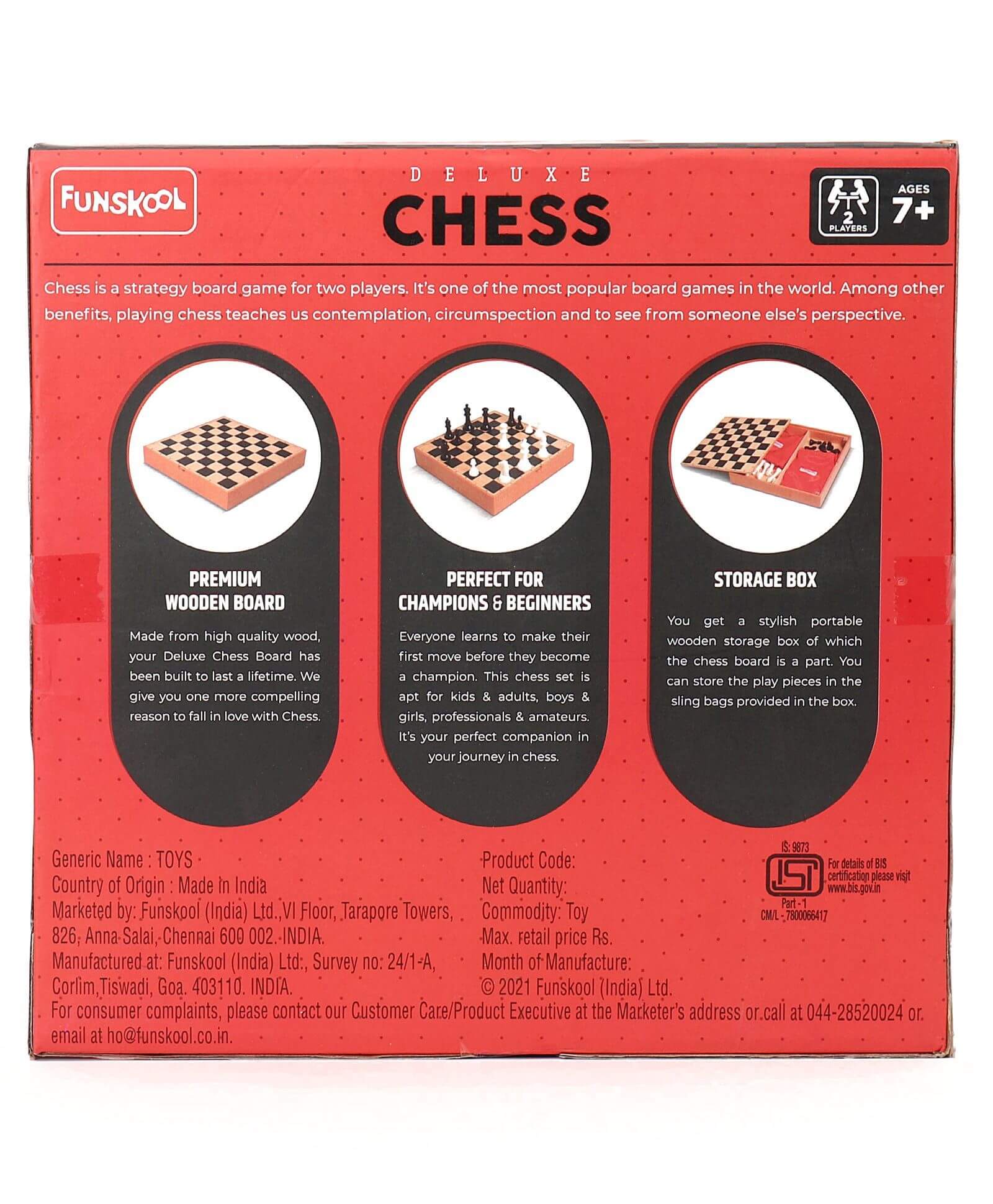 DELUXE CHESS - Funskool