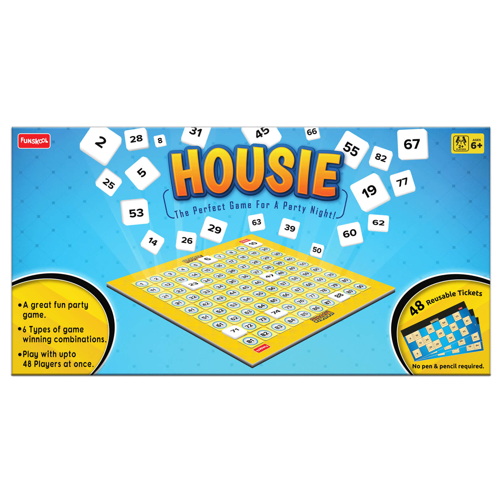 HOUSIE FIRST 100 NUMBERS - Funskool