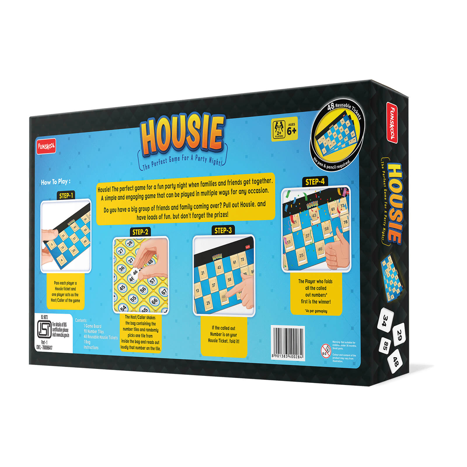 HOUSIE FIRST 100 NUMBERS - Funskool