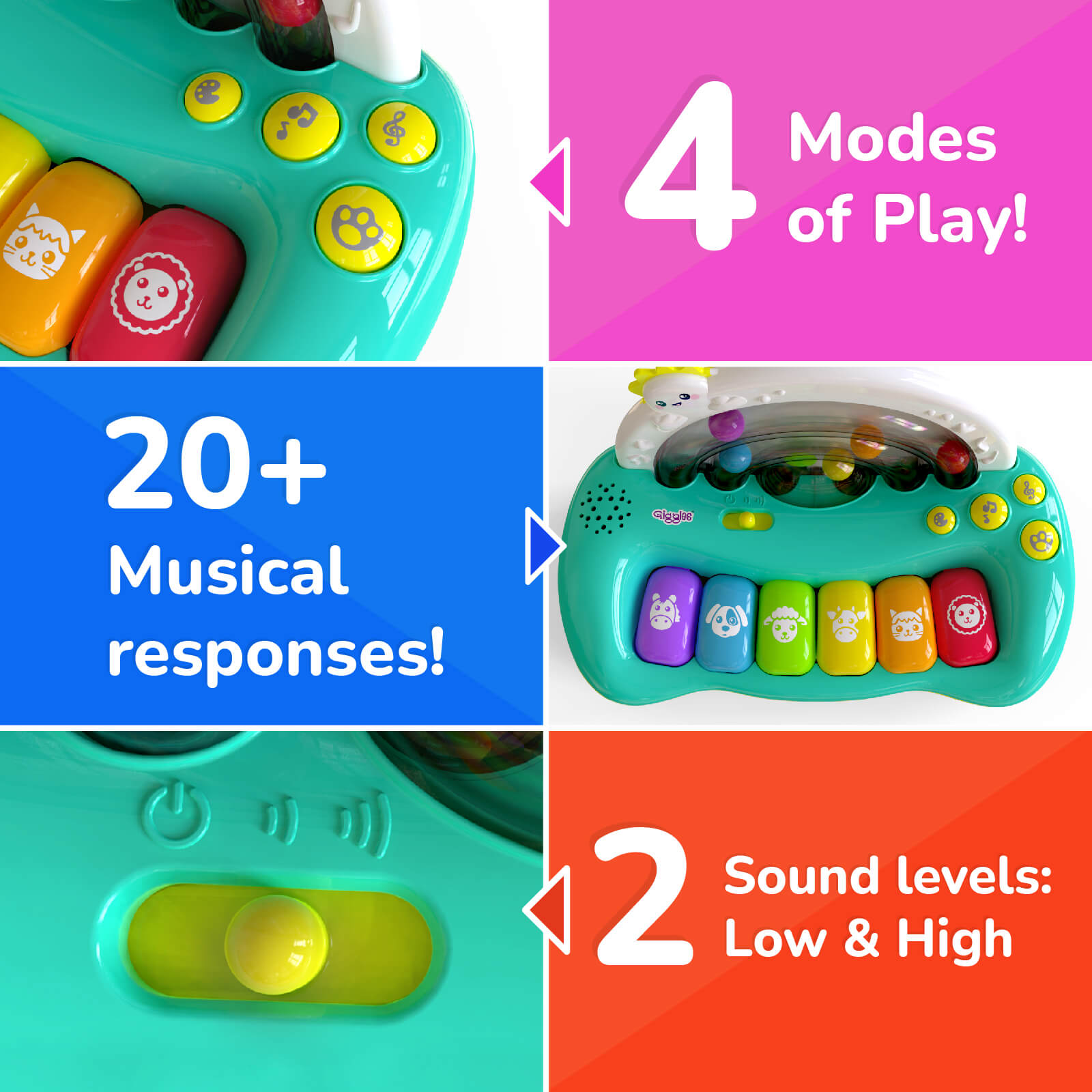 JUMPIN MELODIES KEYBOARD - Funskool