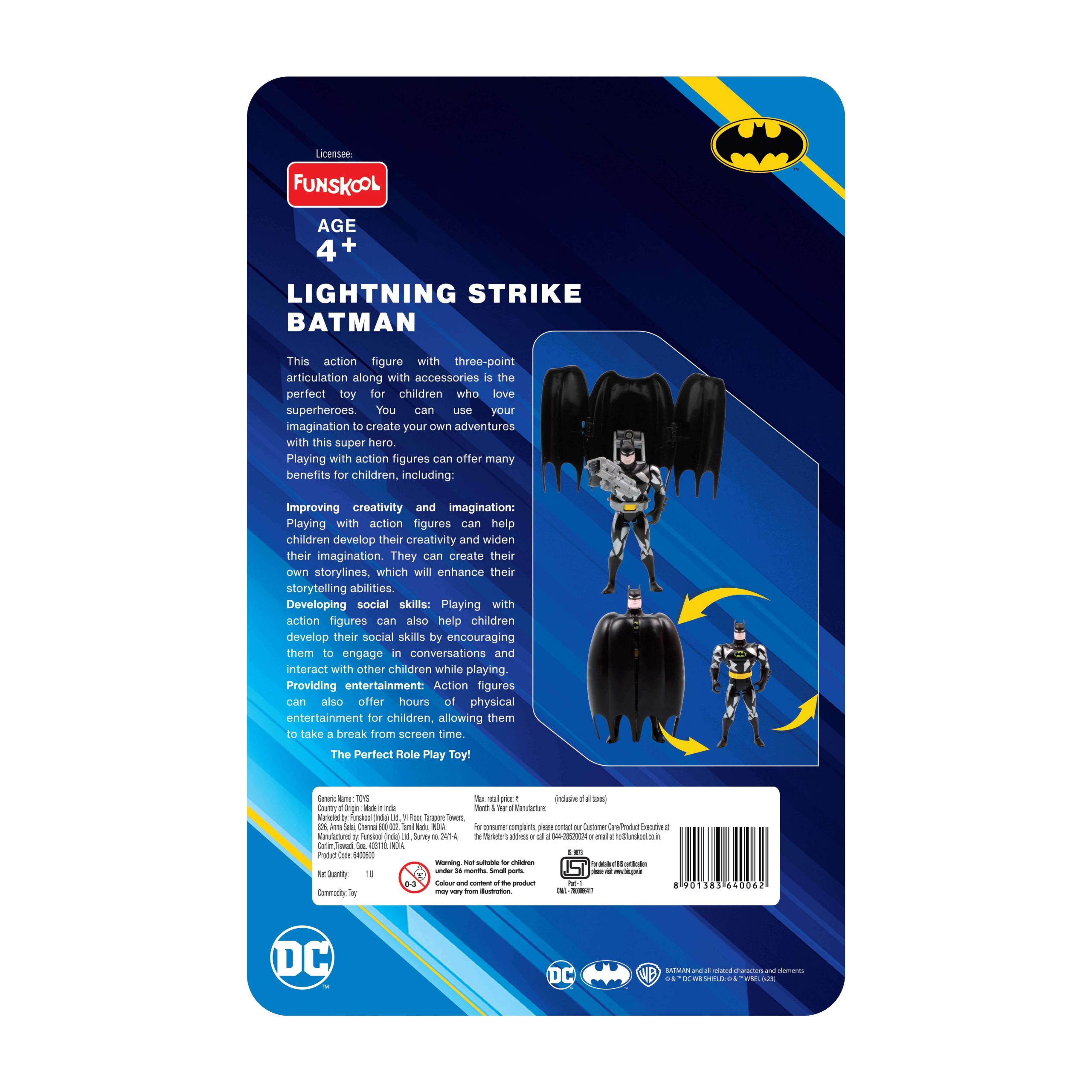 Lightning Strike Batman - Funskool