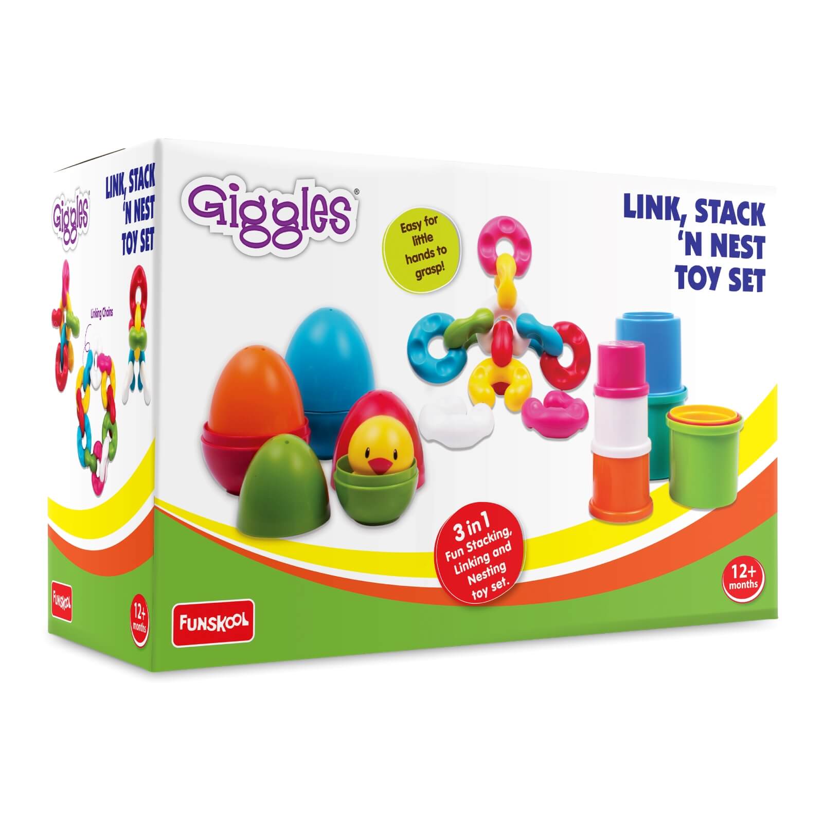 Link Stack N Nest Toy Set - Funskool