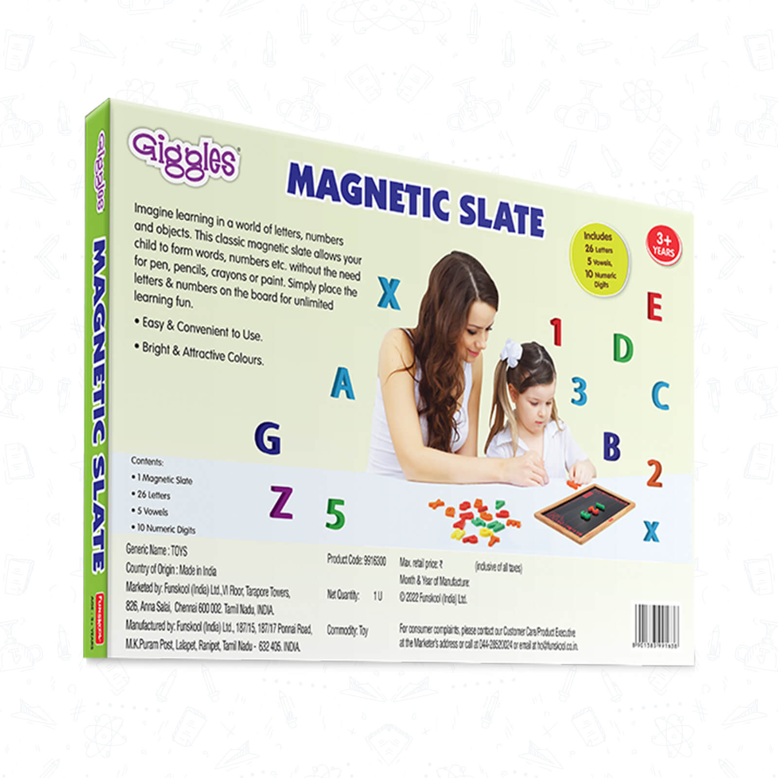 Magnetic Slate - Funskool