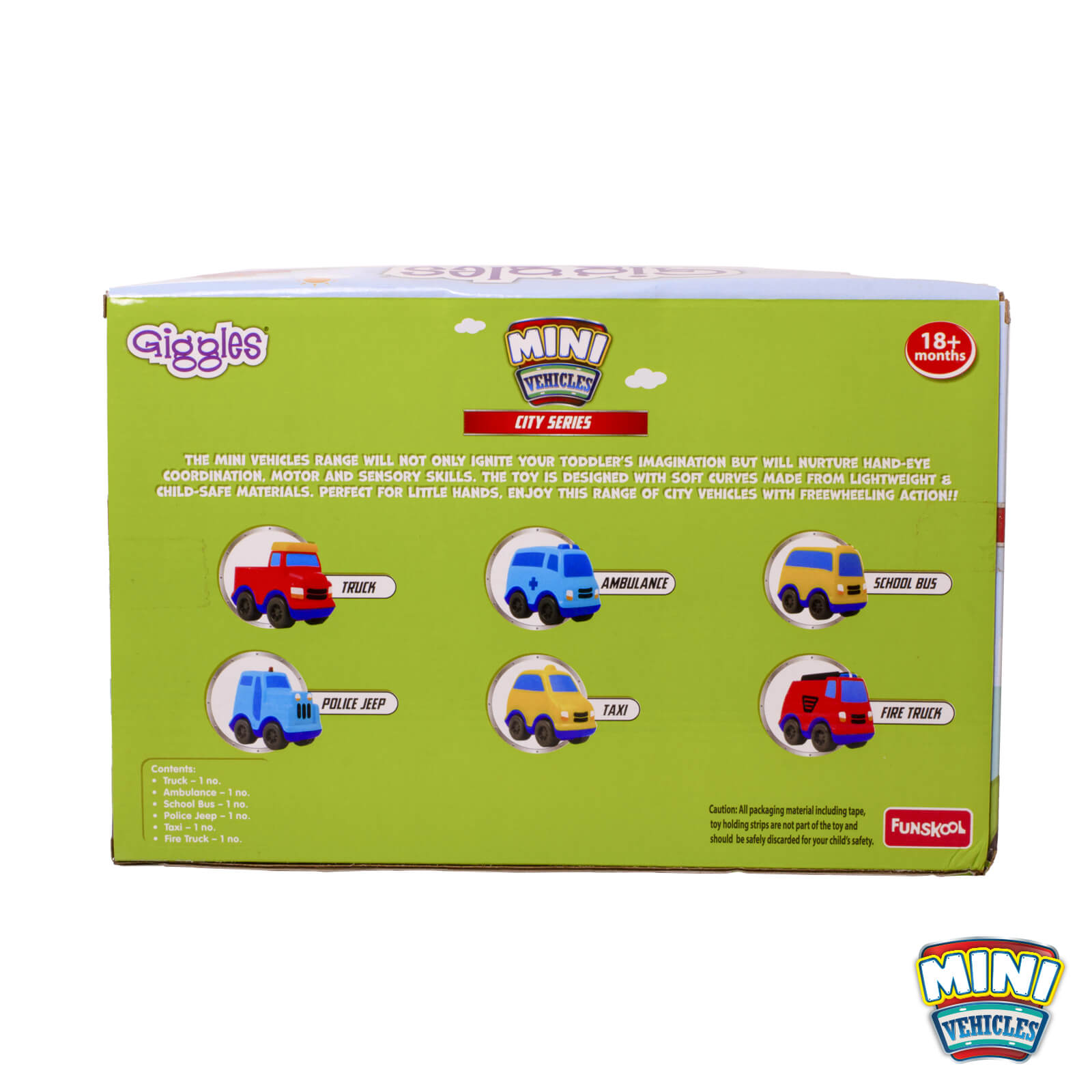MINI VEHICLES-CITY SERIES - Funskool