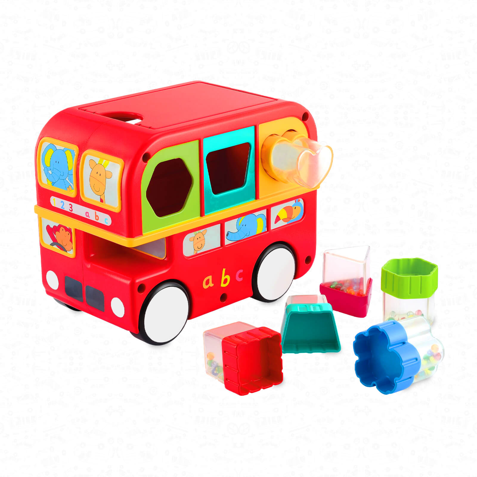 Shape Sorting Bus - Funskool