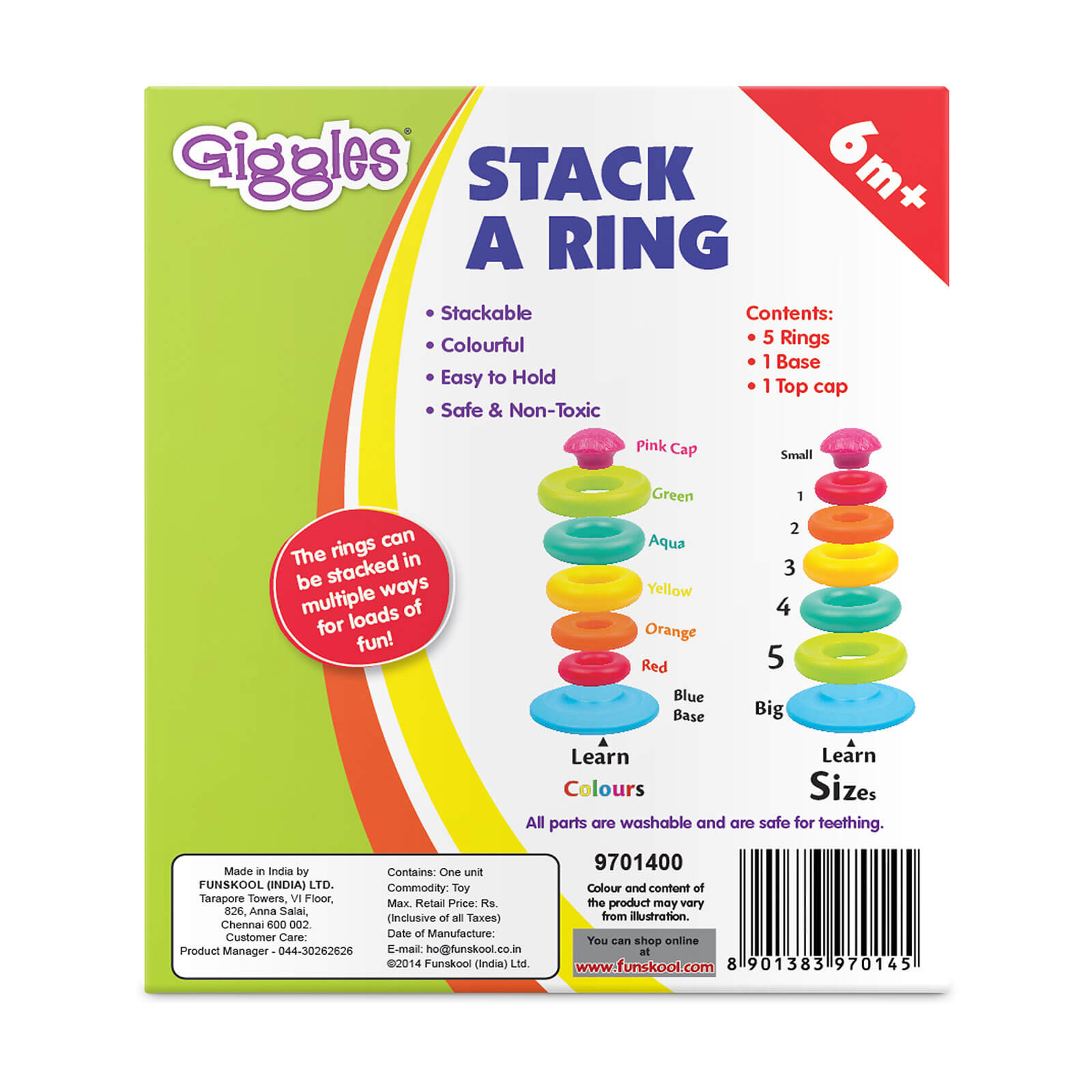Stack A Ring - Funskool
