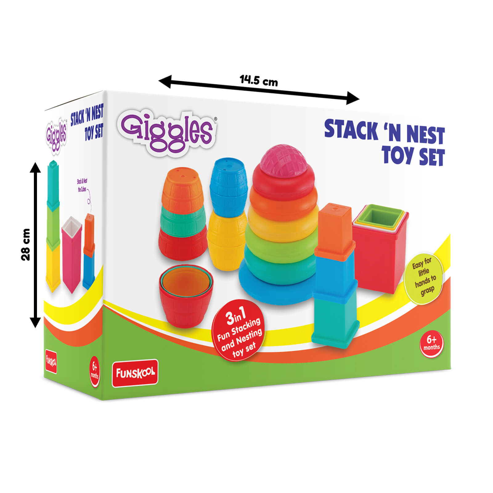 Stack N Nest Toy Set - Funskool
