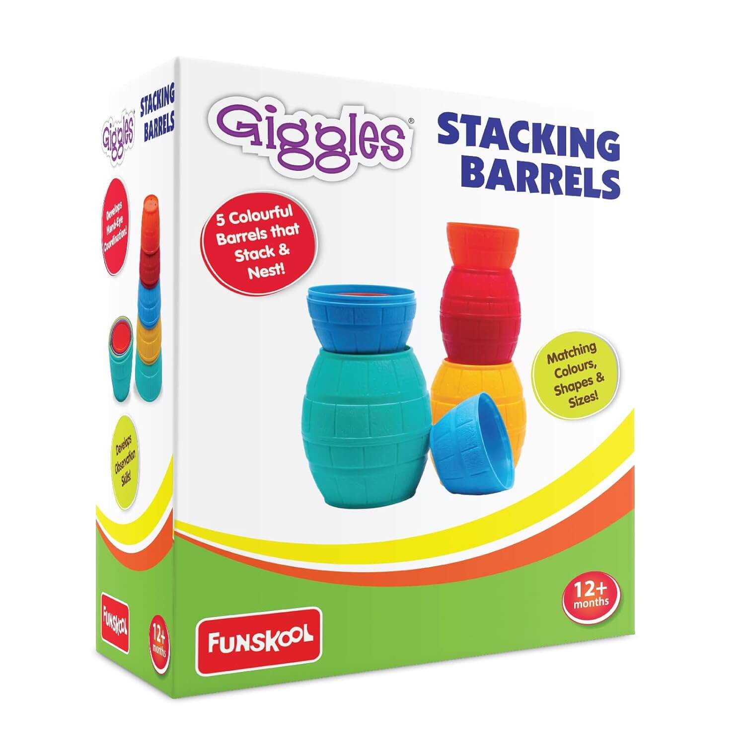Stacking Barrels - Funskool