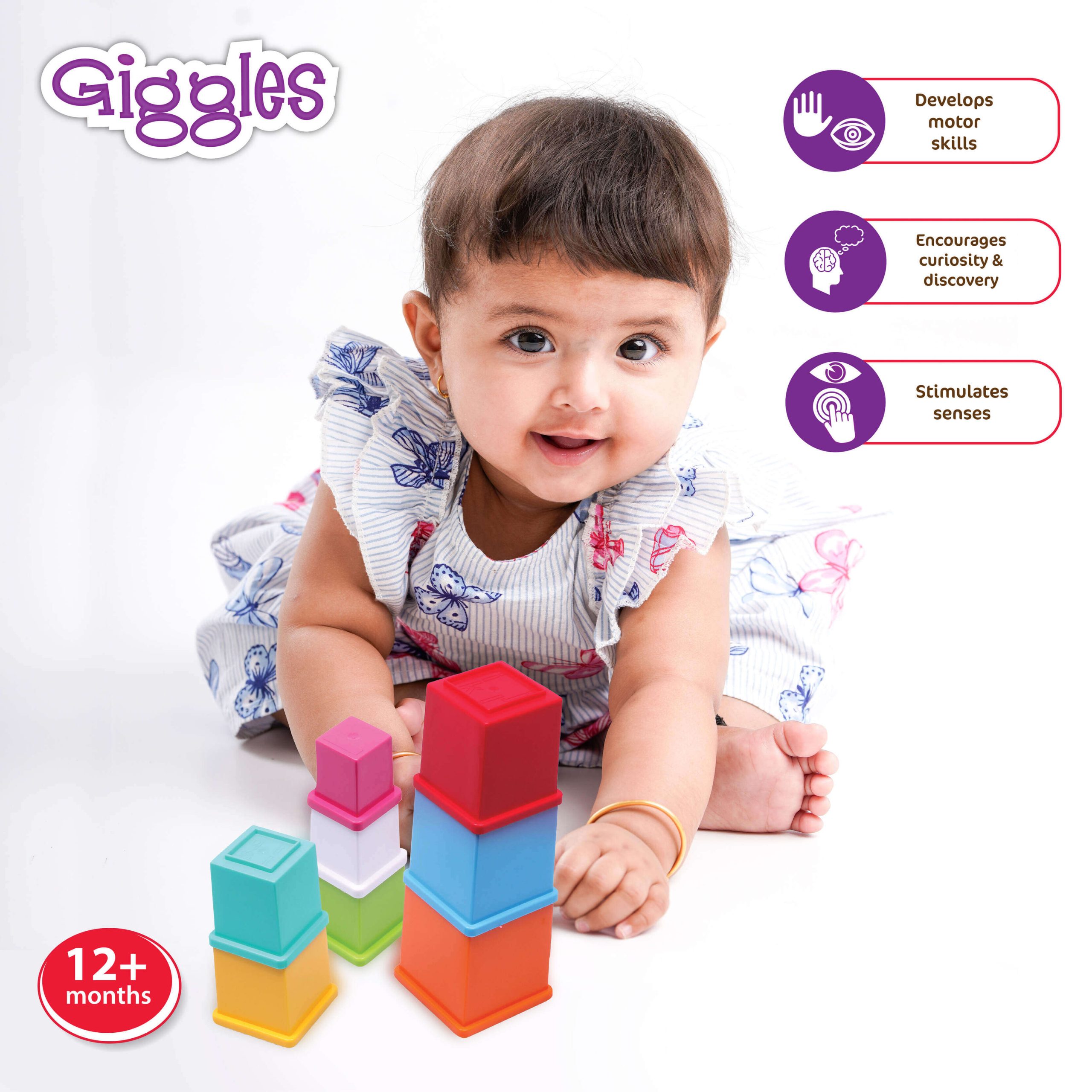 Stacking Cubes - Funskool