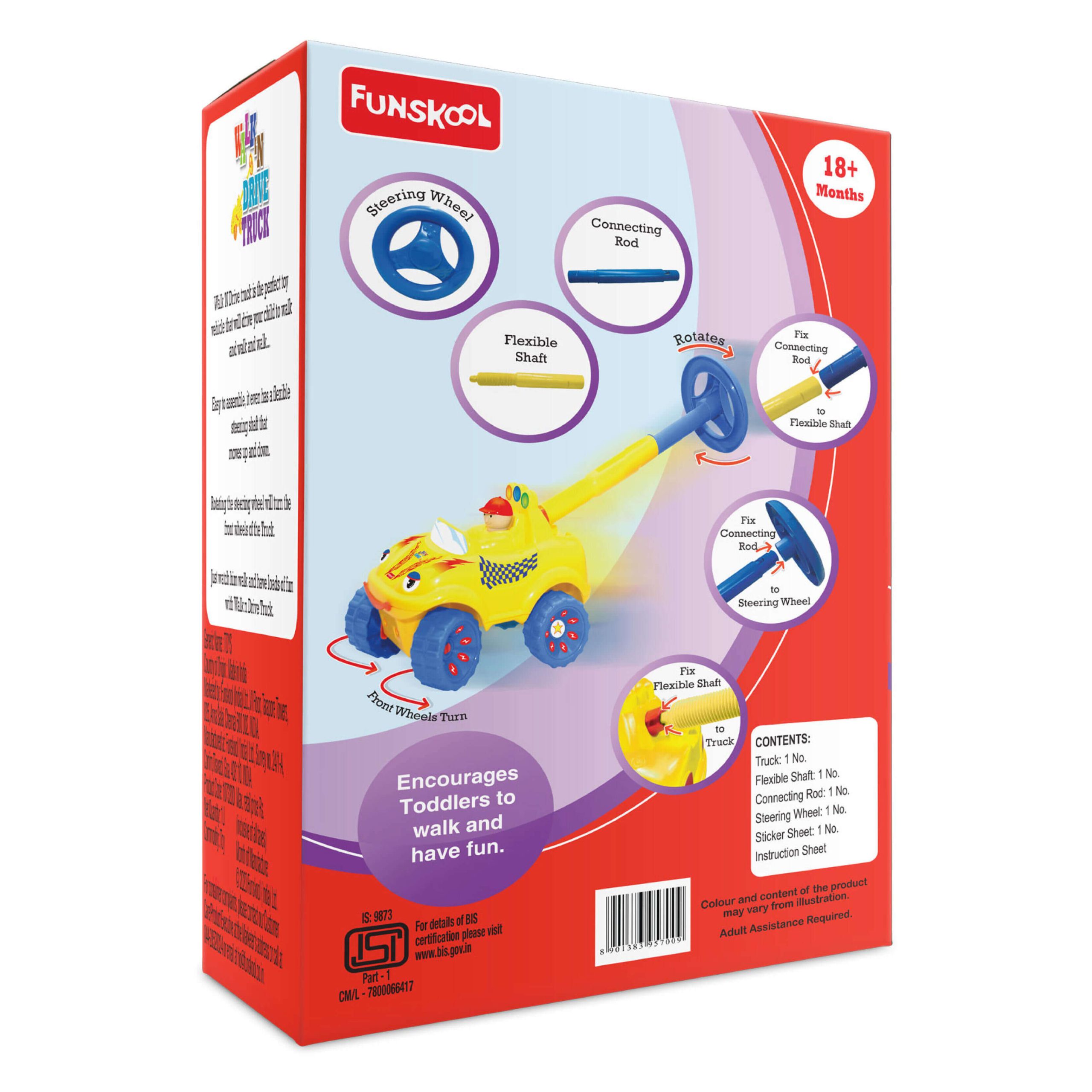 Walk N Drive Truck - Funskool