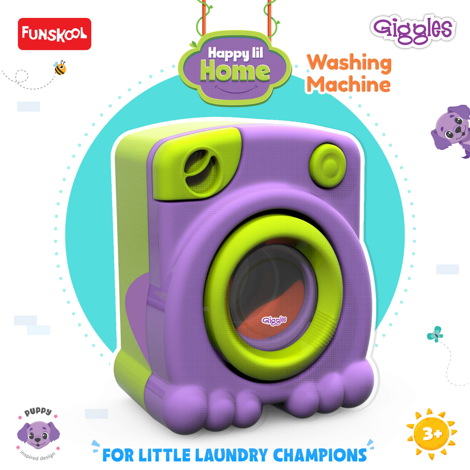 Happy Lil Home - Washing Machine - Funskool