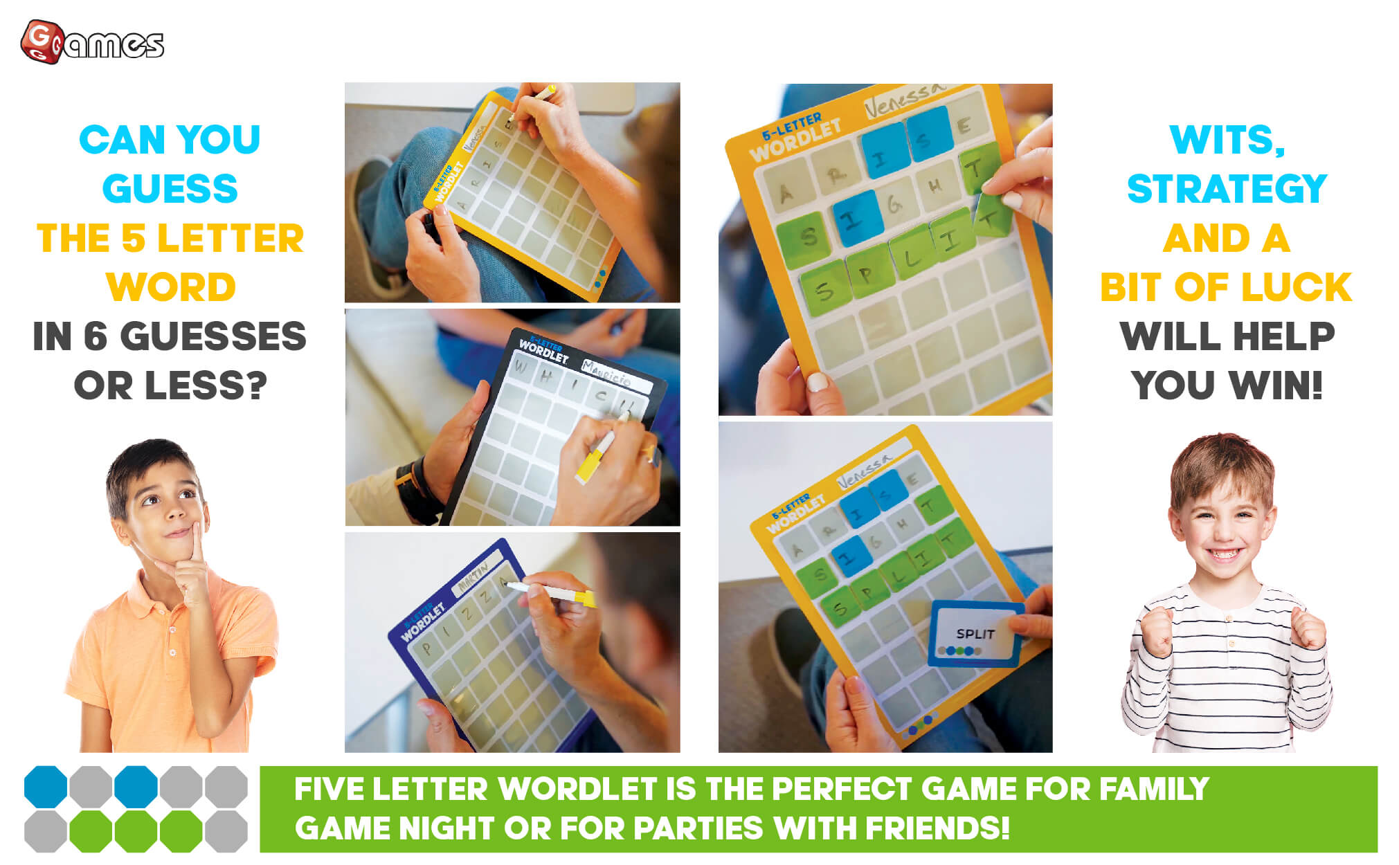 5 LETTER WORD LET GAME - Funskool