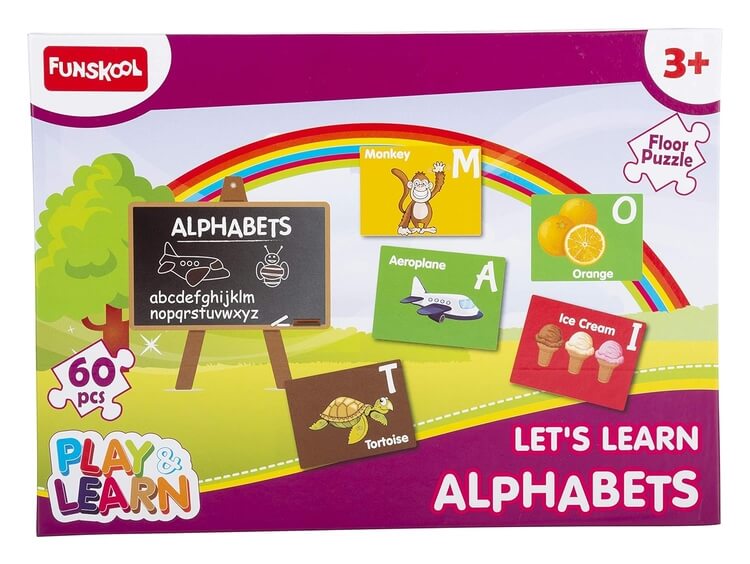 Let's learn Alphabets Puzzle - Funskool