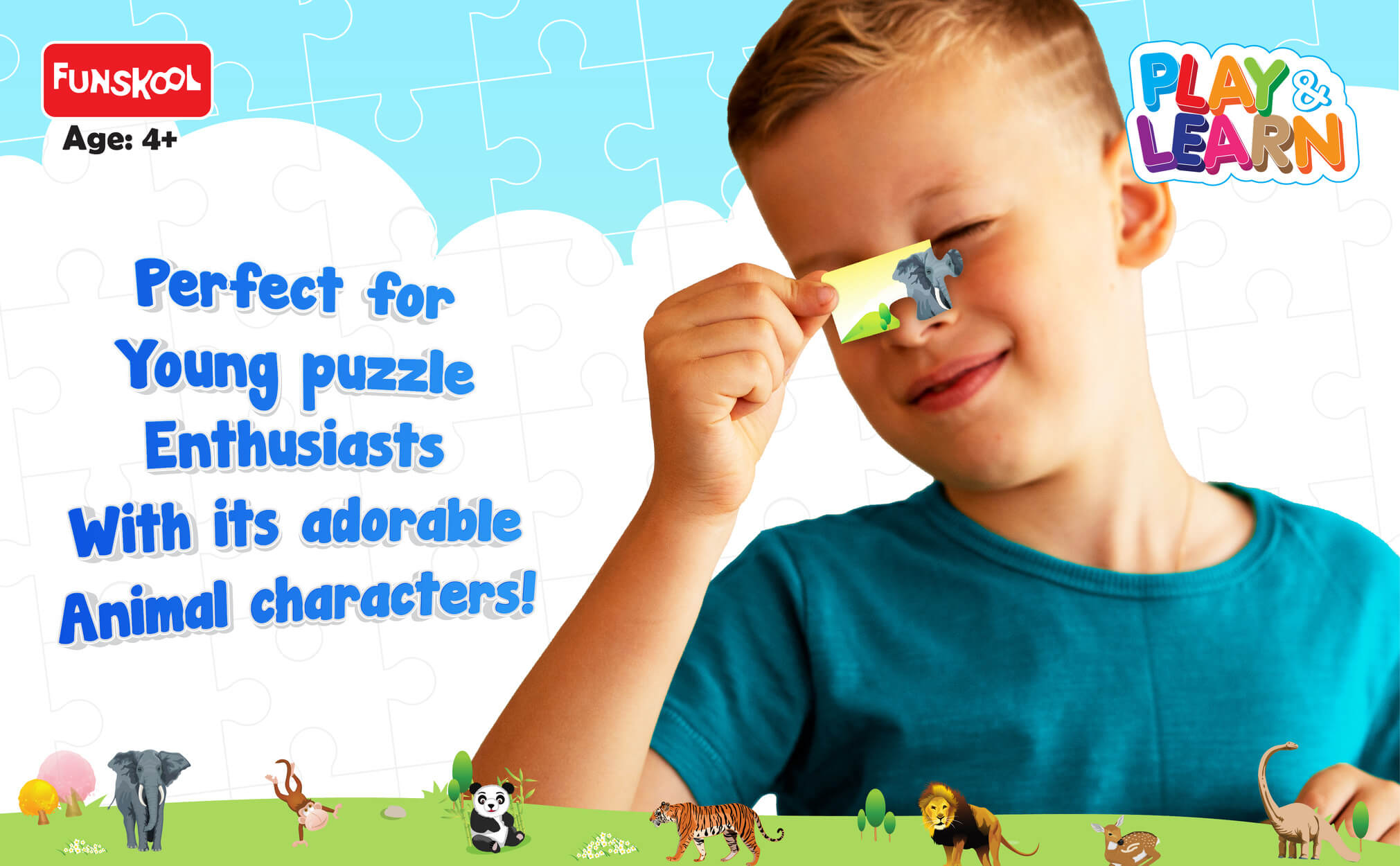 Let's Learn Animals Puzzle - Funskool