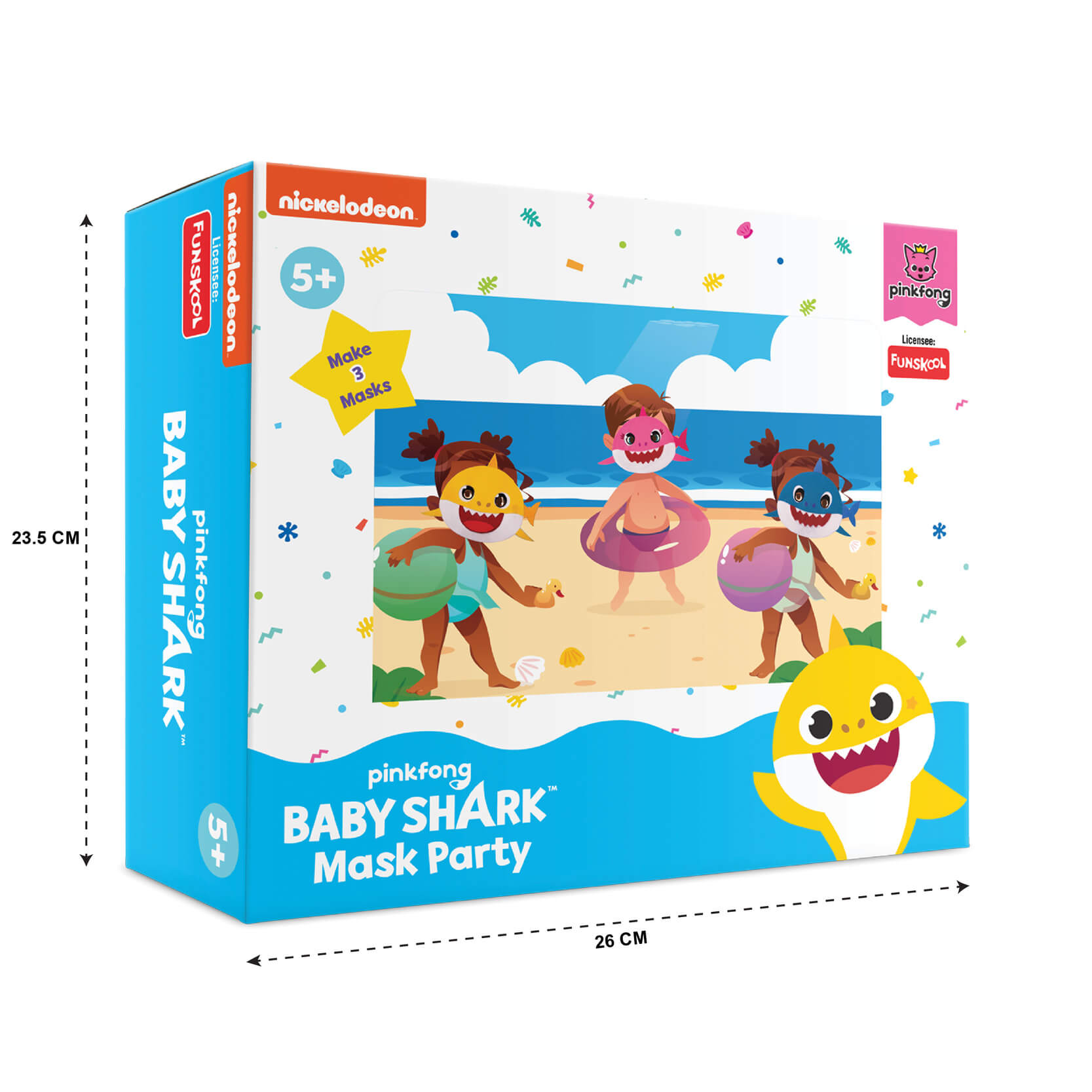 BABY SHARK MASK PARTY - Funskool