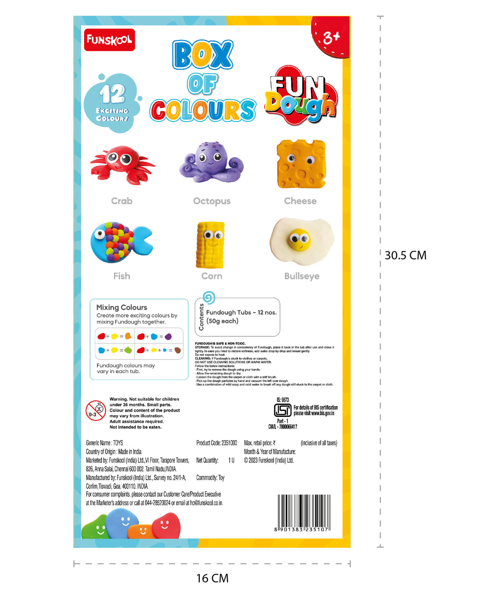 BOX OF COLOURS - Funskool