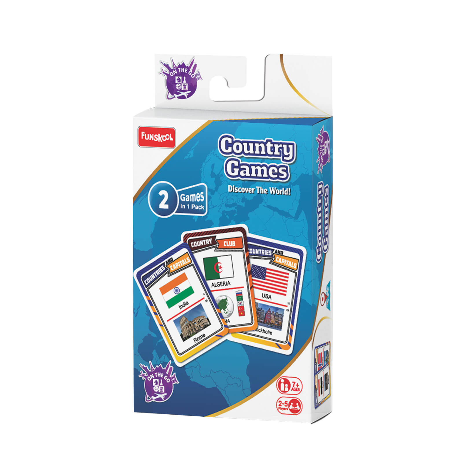 Country Games - 2 in 1 - Funskool