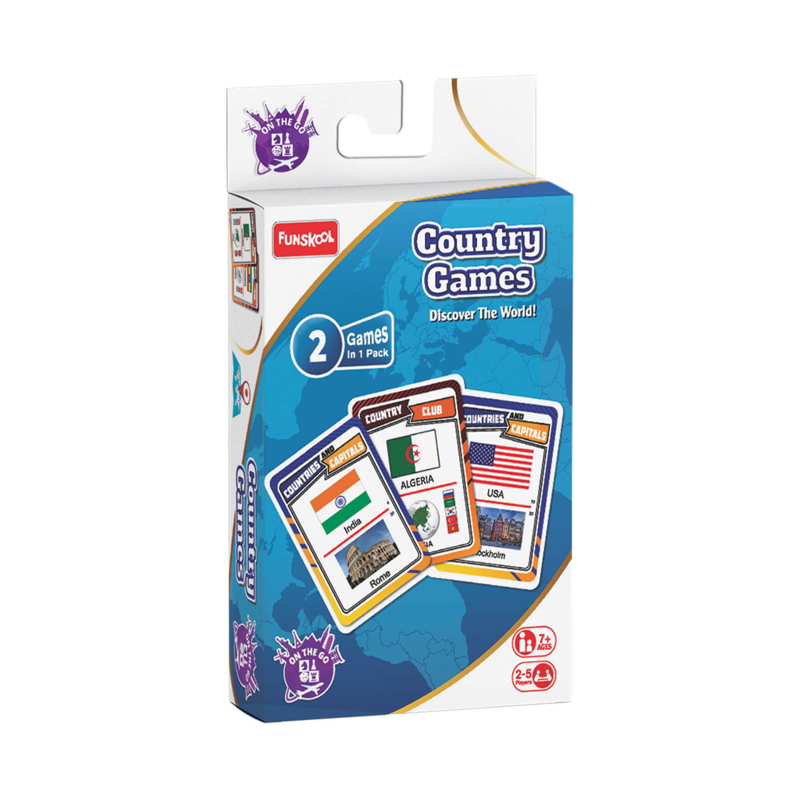 Country Games - 2 in 1 - Funskool