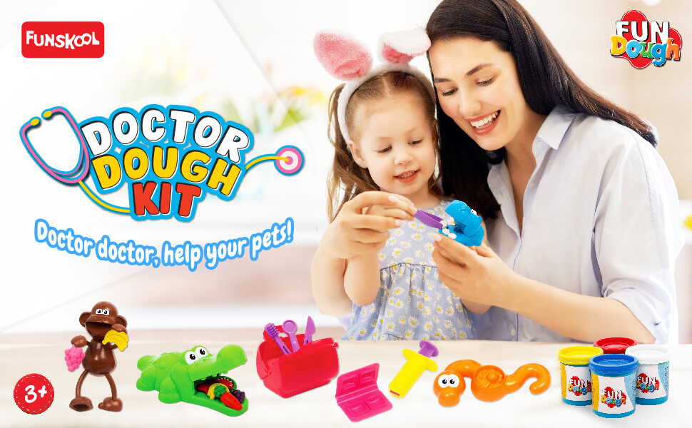 DOCTOR DOUGH KIT - Funskool