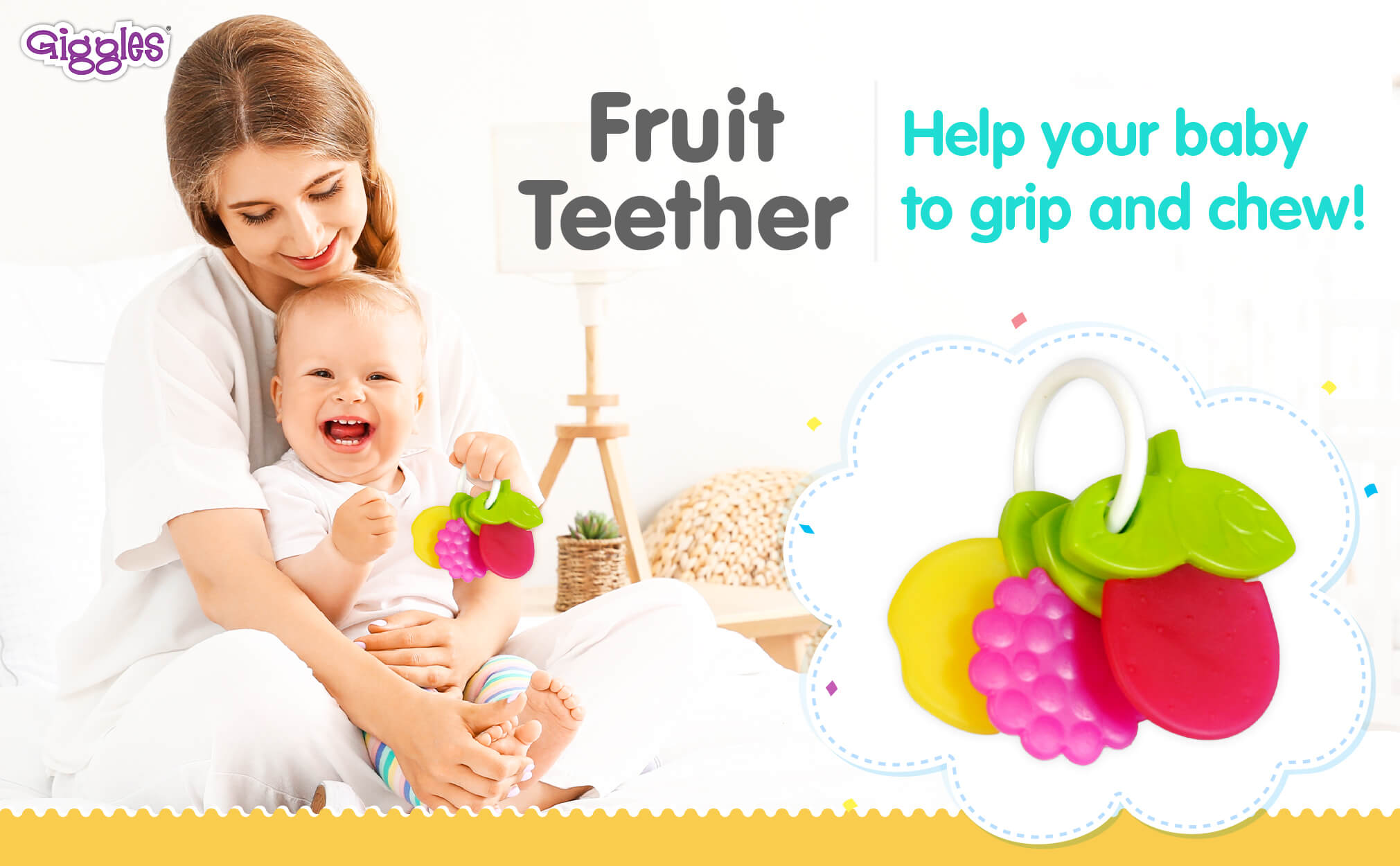 FRUIT TEETHER - Funskool