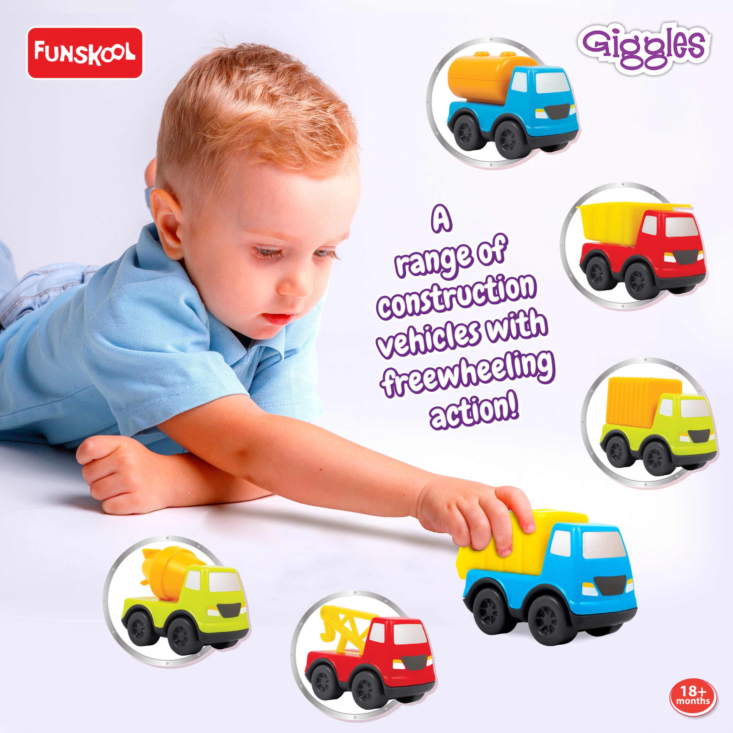 Mini Vehicles - Garbage Truck - Funskool