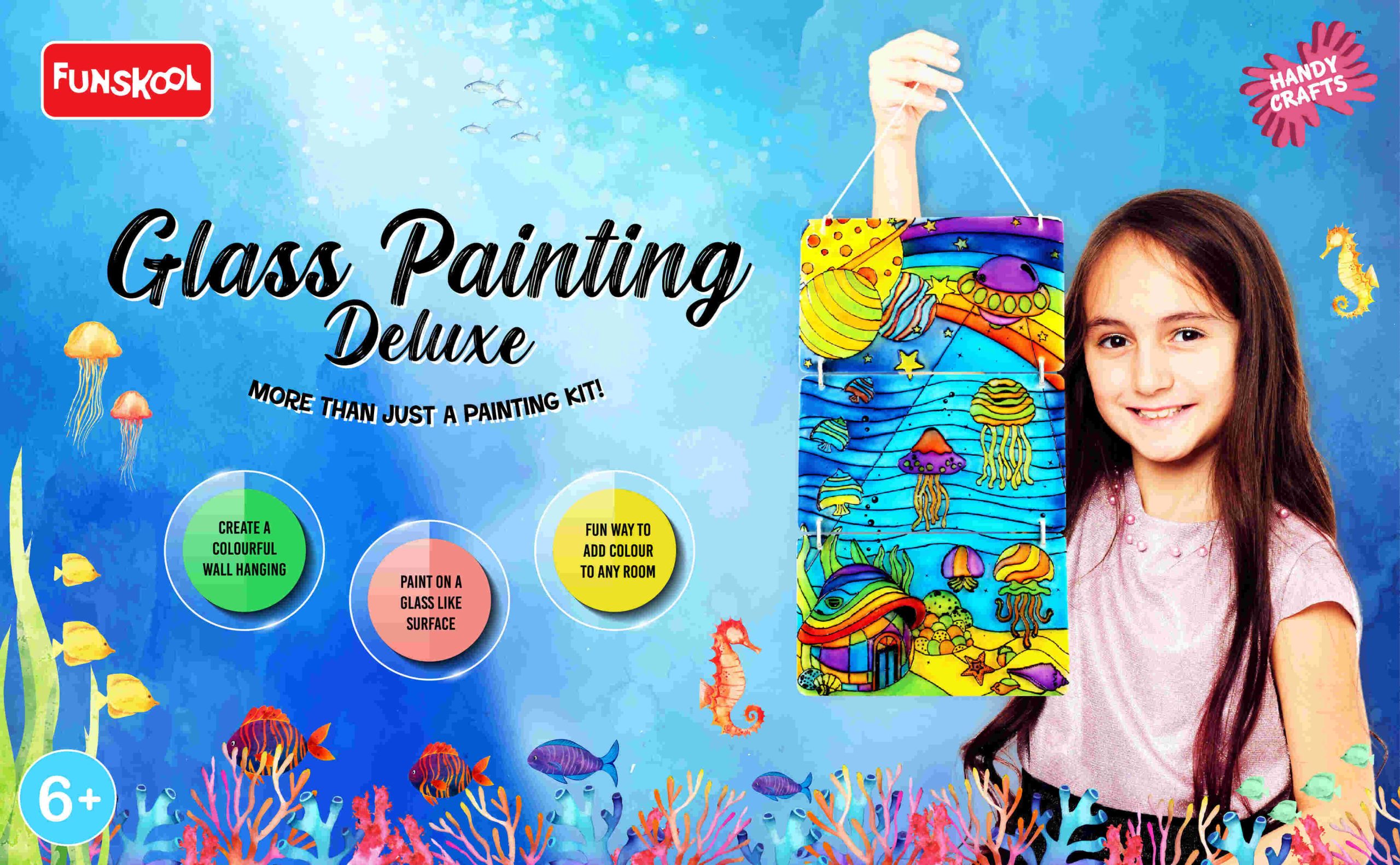 Glass Painting Deluxe - Funskool