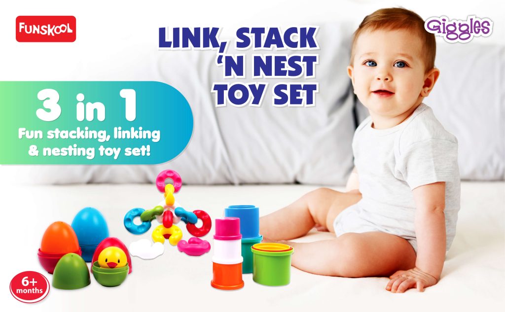 Link Stack N Nest Toy Set - Funskool