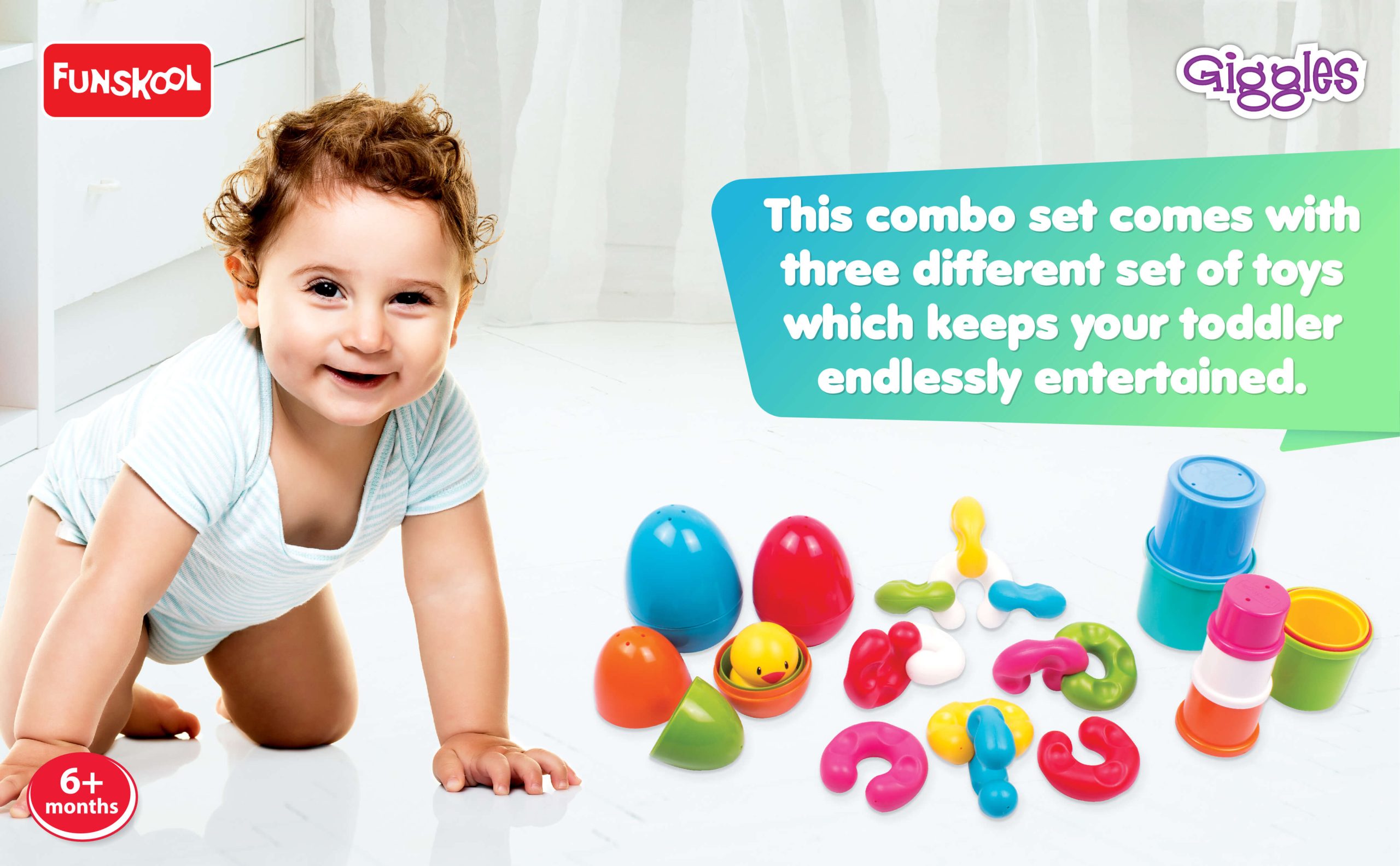 Link Stack N Nest Toy Set - Funskool