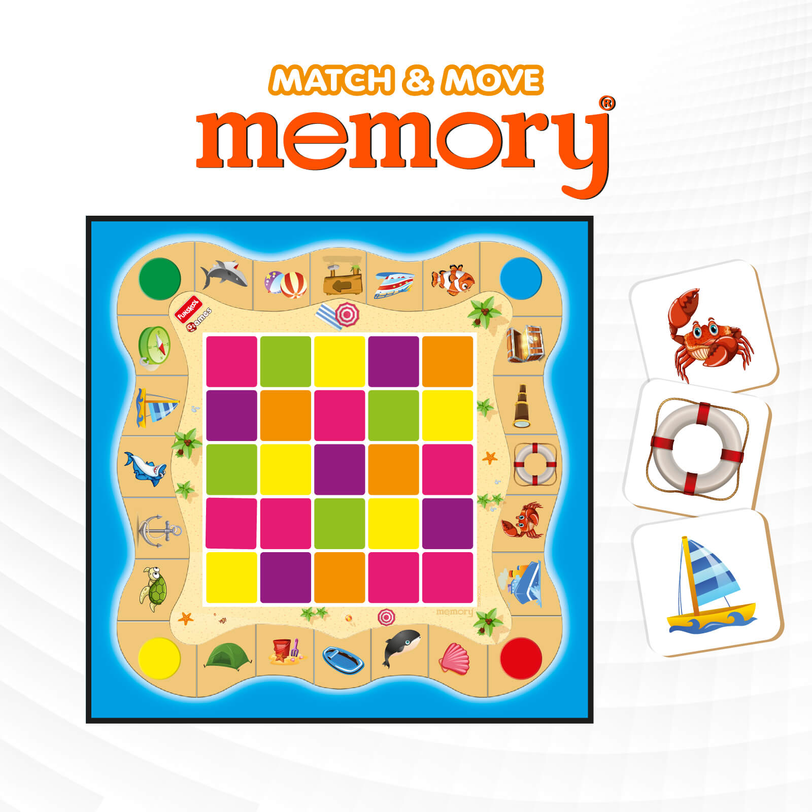 Memory Match & Move - Funskool