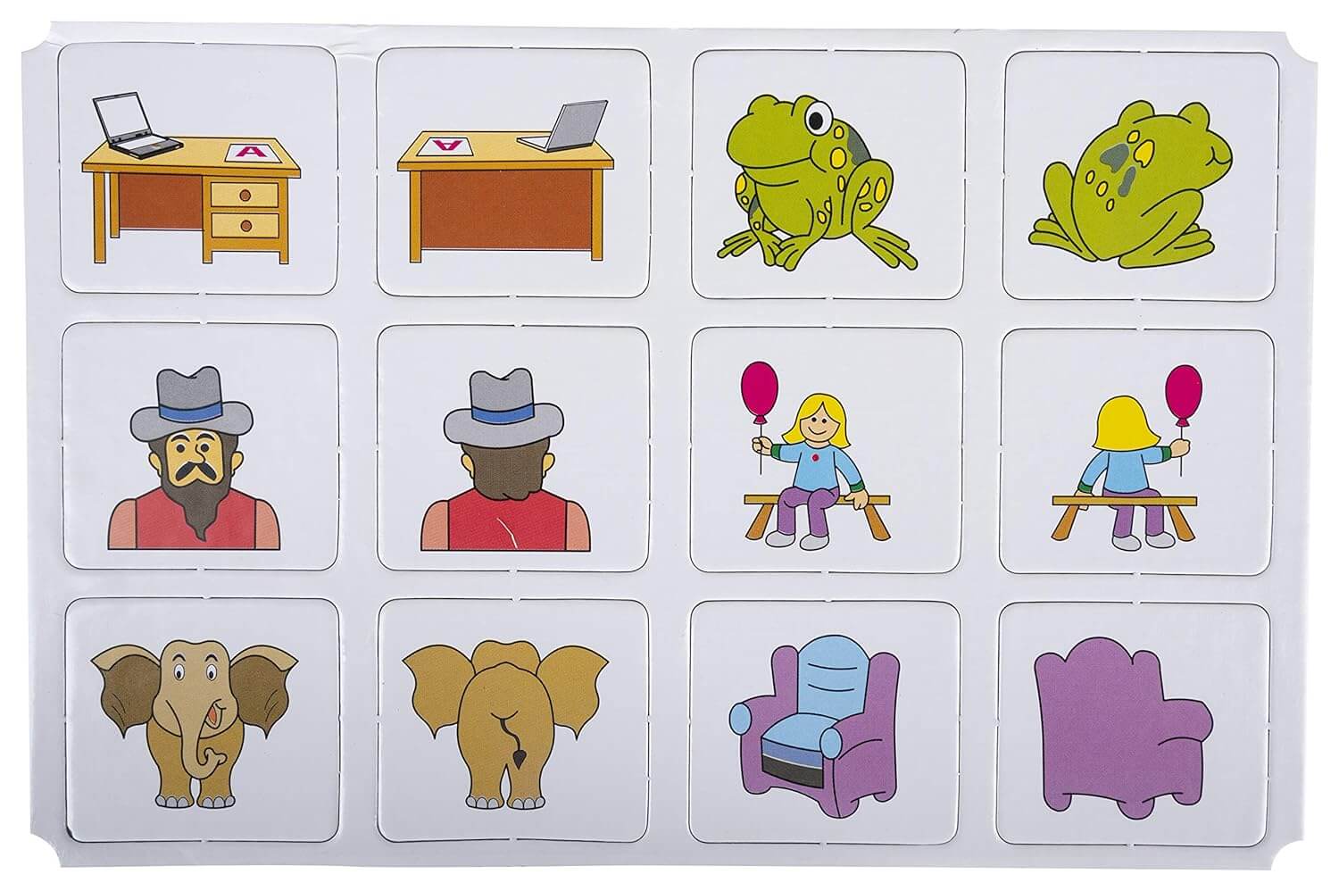 Memory Front & Back - Funskool