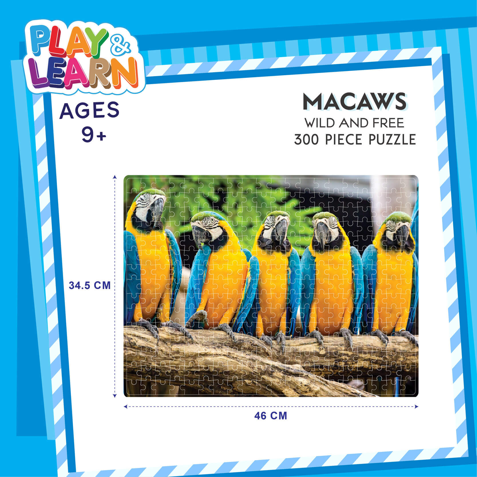 MACAWS 300 PCS PUZZLE - Funskool