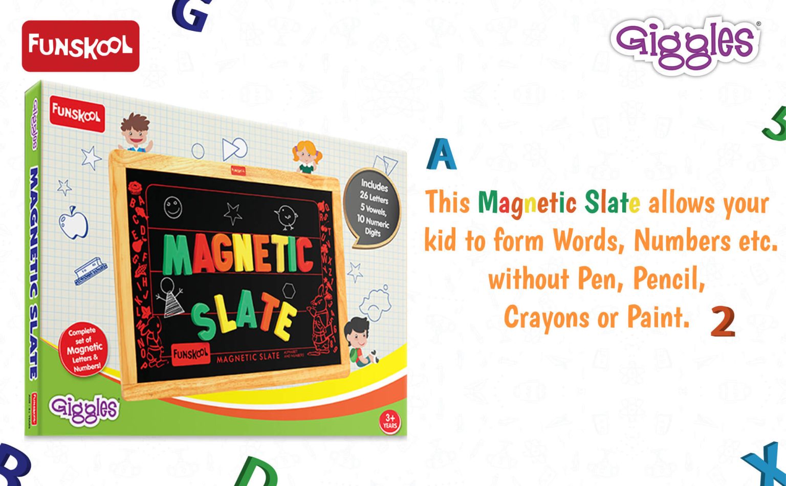 Magnetic Slate - Funskool