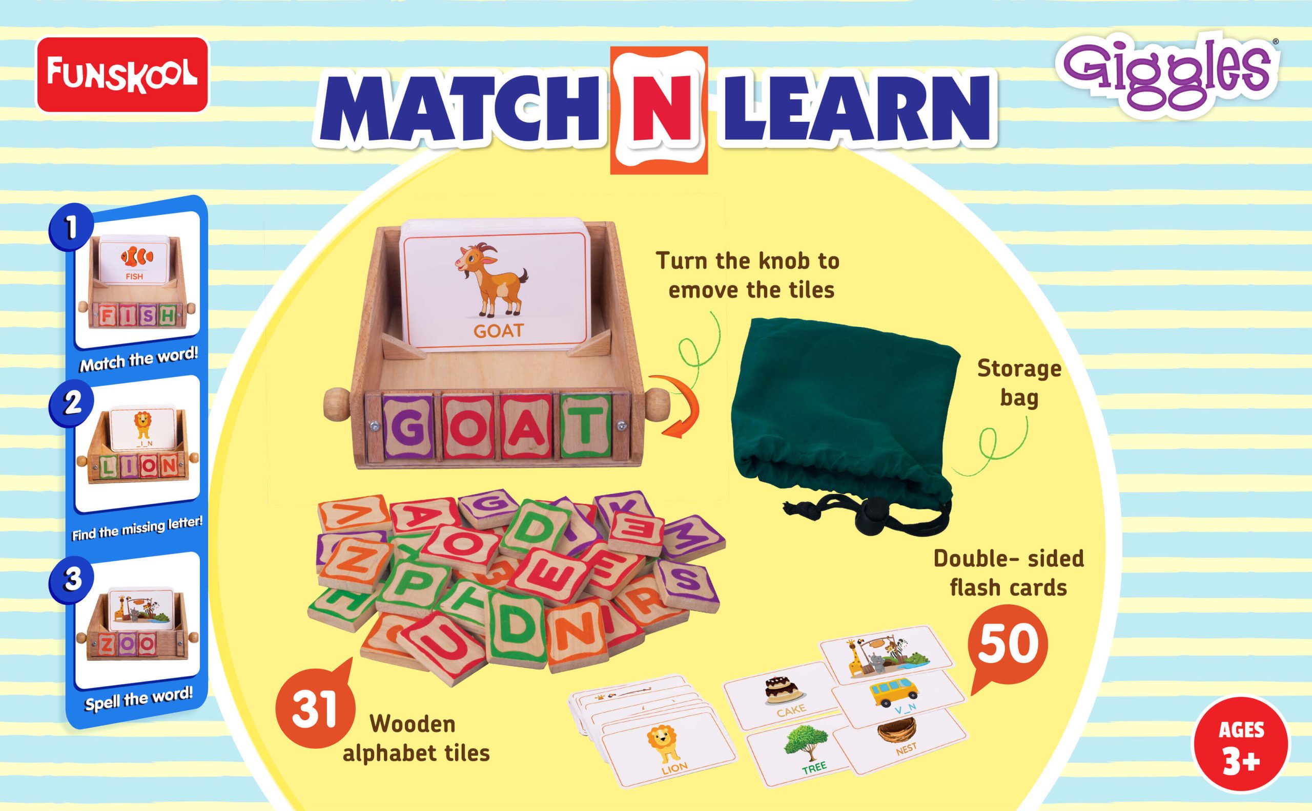 MATCH N LEARN - Funskool