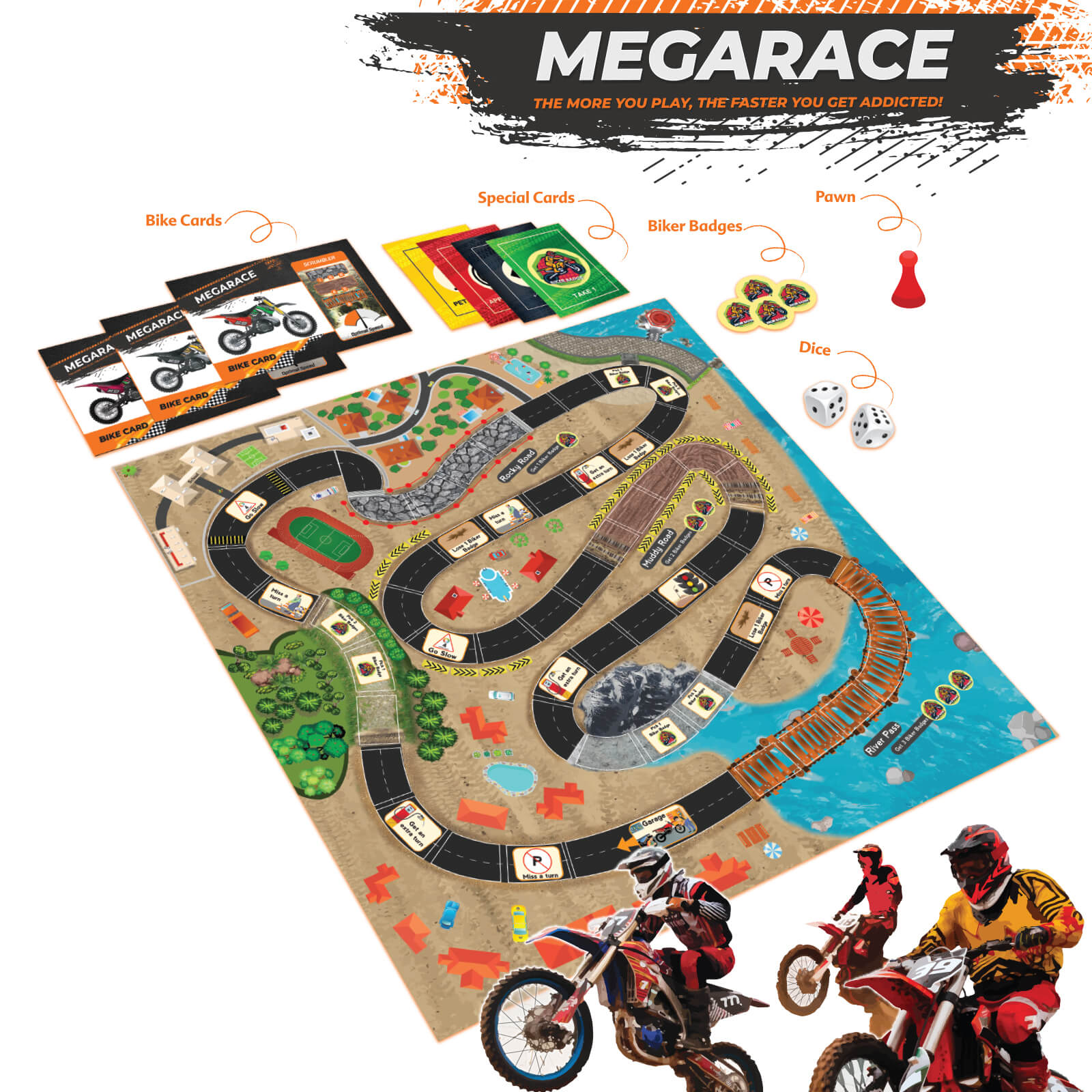 MEGA RACE - Funskool