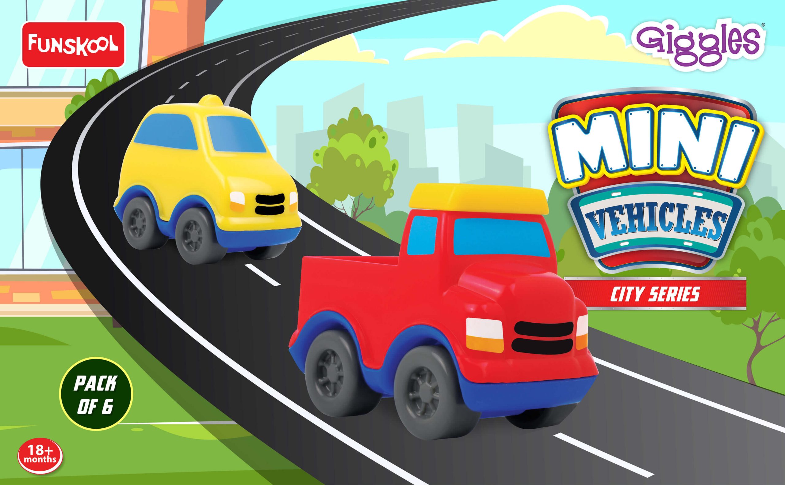 MINI VEHICLES-CITY SERIES - Funskool