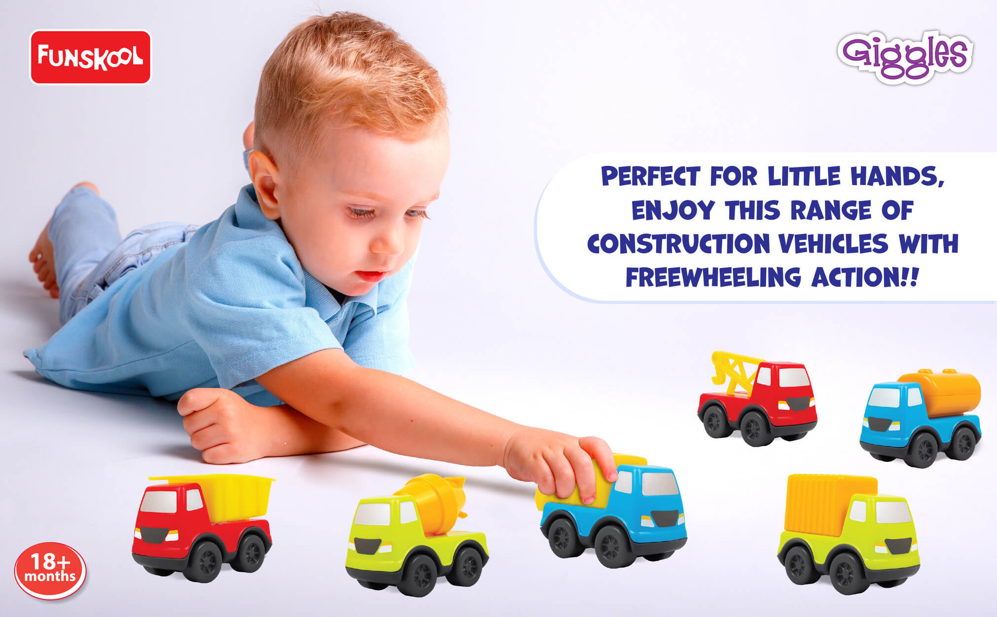 MINI VEHICLES CONSTRUCTION SERIES - Funskool