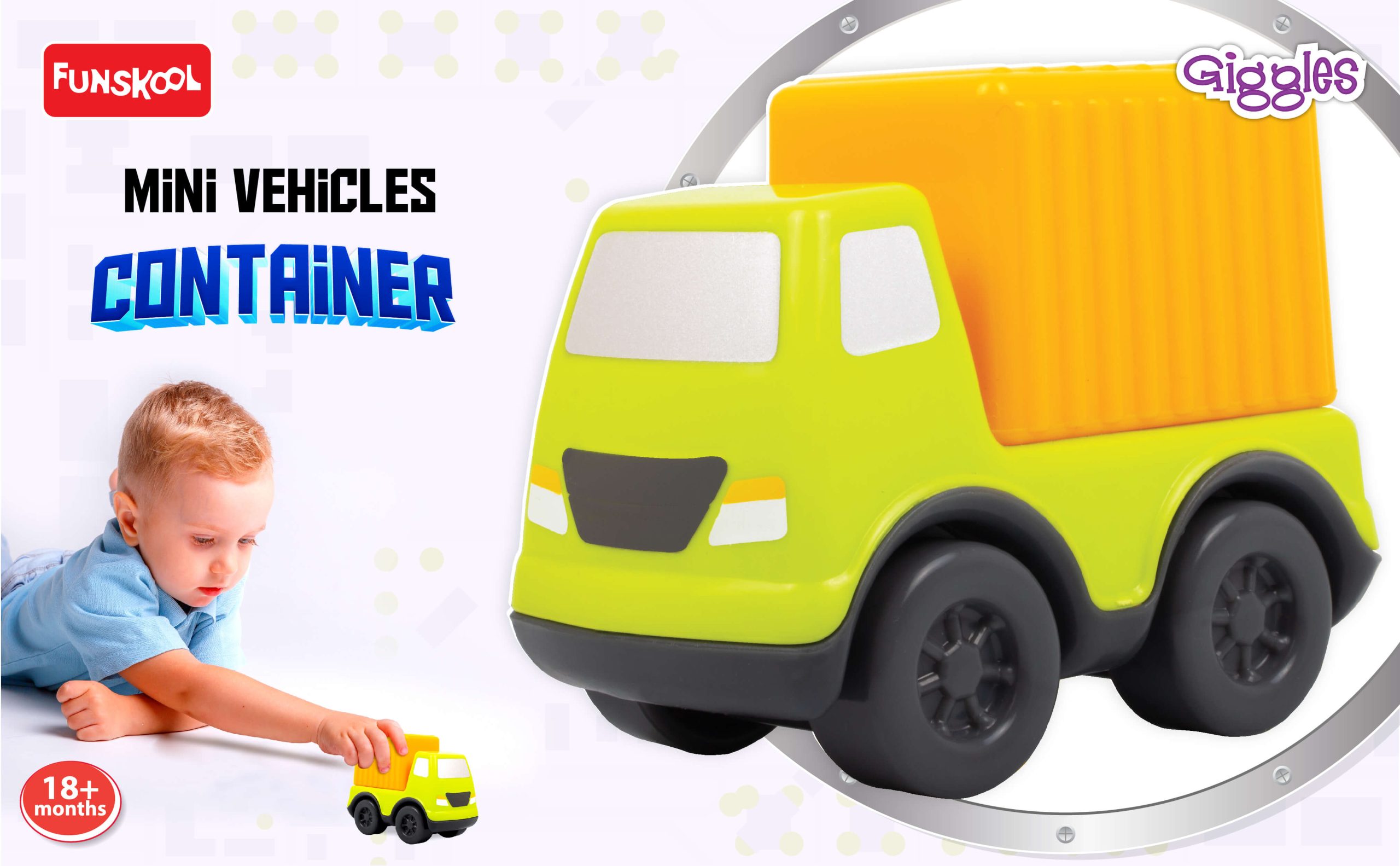 Mini Vehicles - Container - Funskool