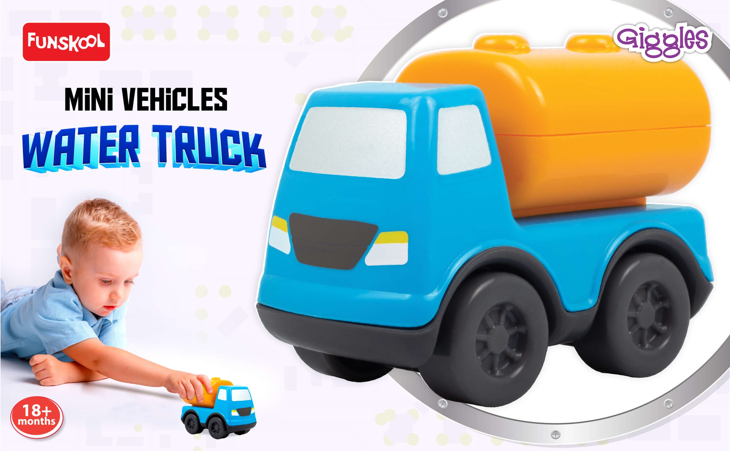 Mini Vehicles - Oil Tank - Funskool