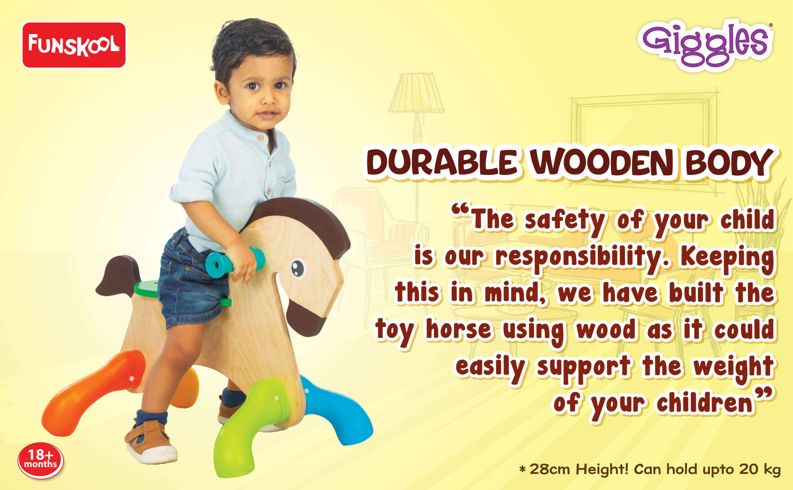 MY FIRST PONY RIDE ON - Funskool