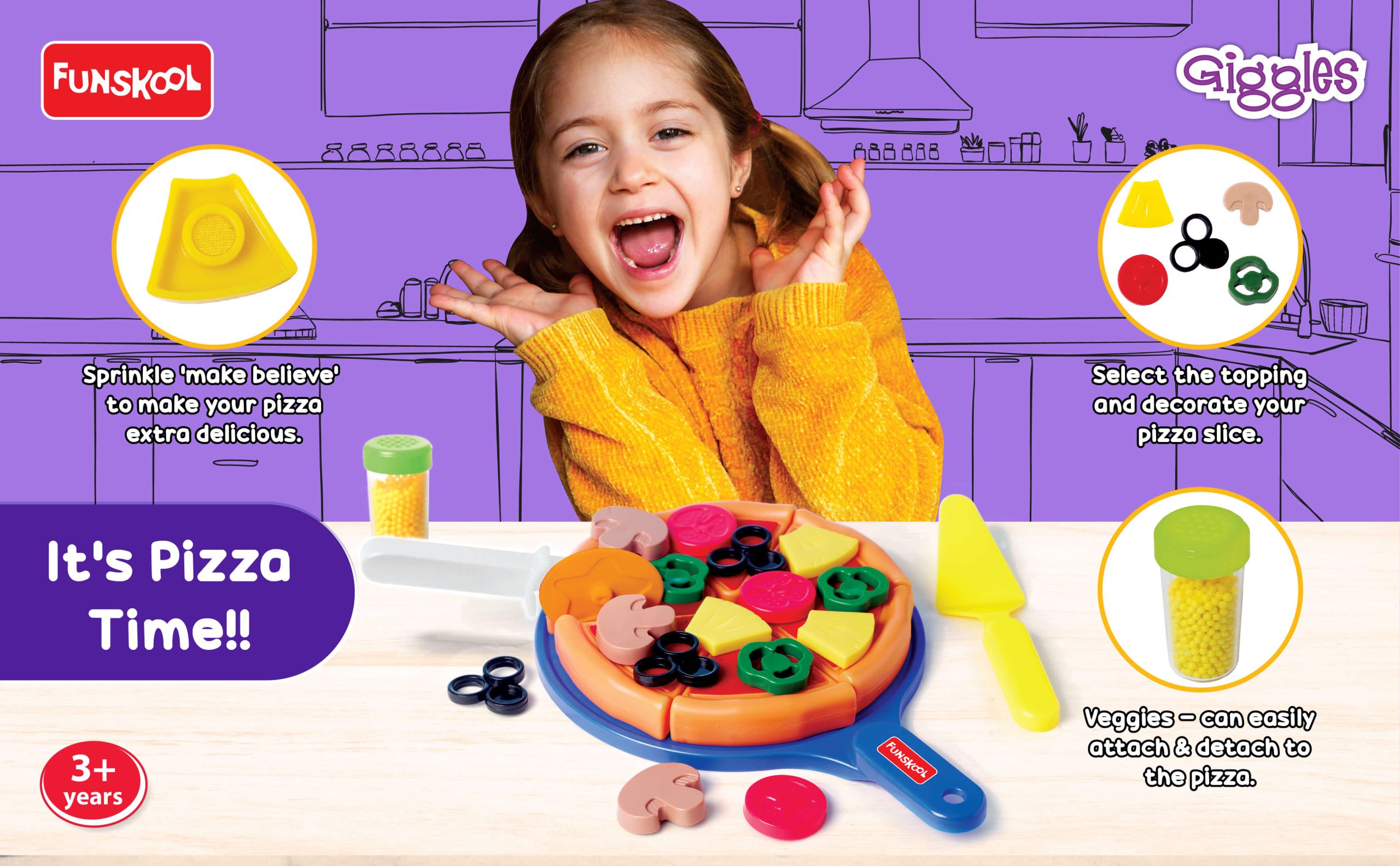 MY FIRST PIZZA - Funskool