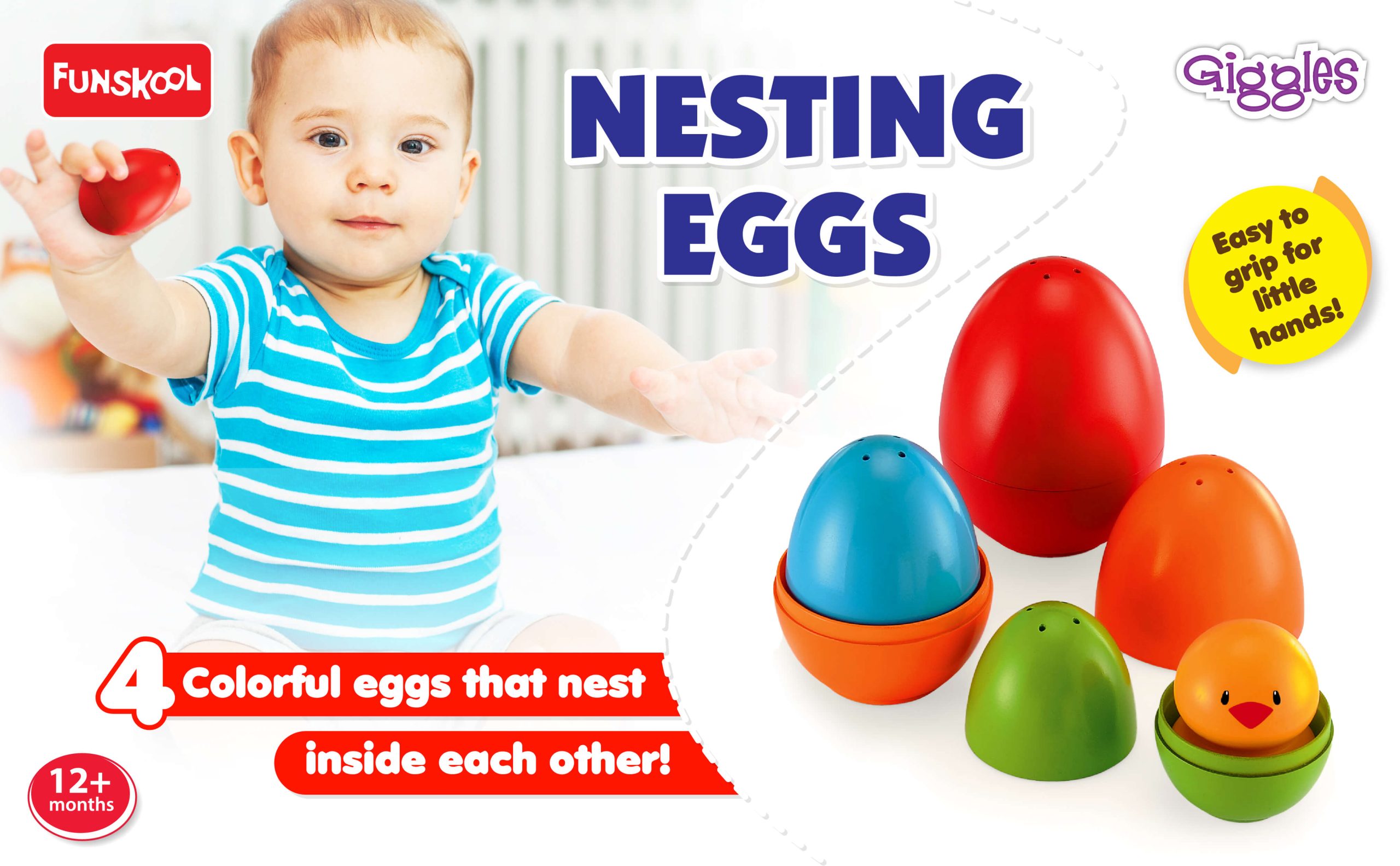 Nesting Eggs - Funskool