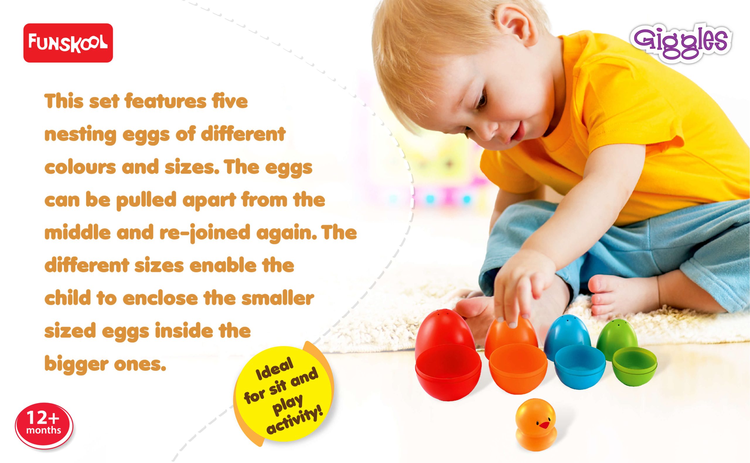 Nesting Eggs - Funskool
