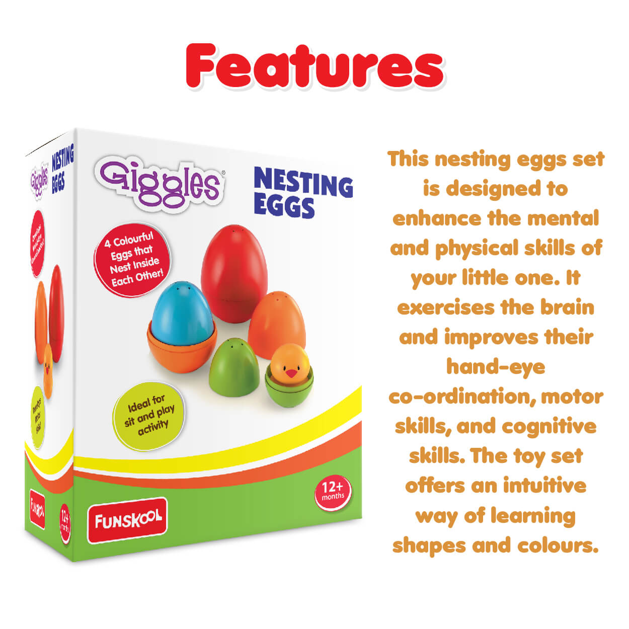 Nesting Eggs - Funskool