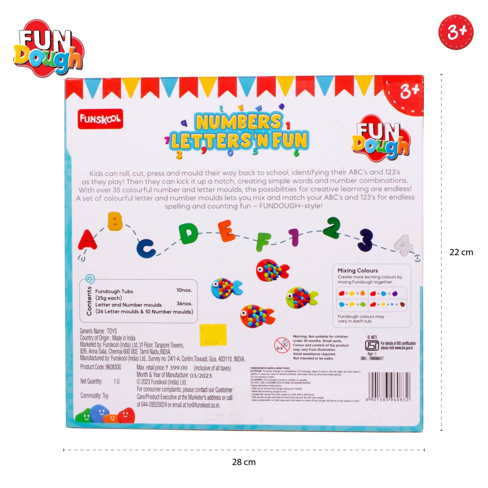 NUMBER LETTERS N FUN - Funskool