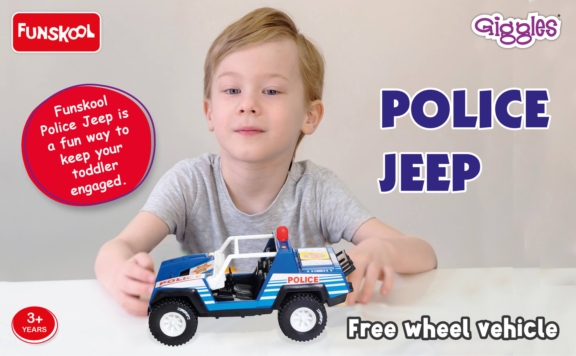 Police Jeep - Funskool