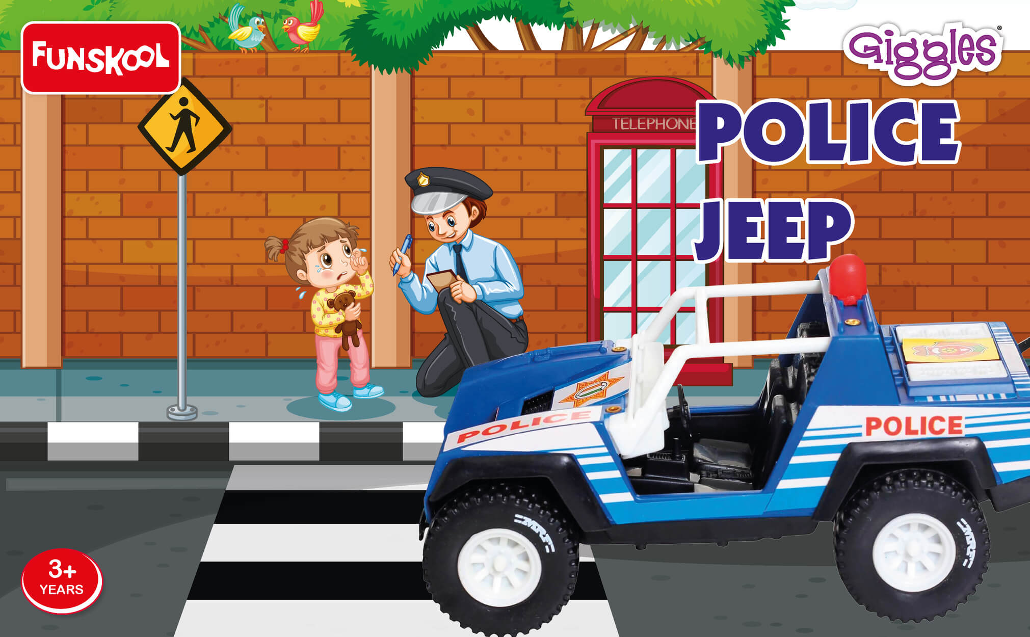 Police Jeep - Funskool