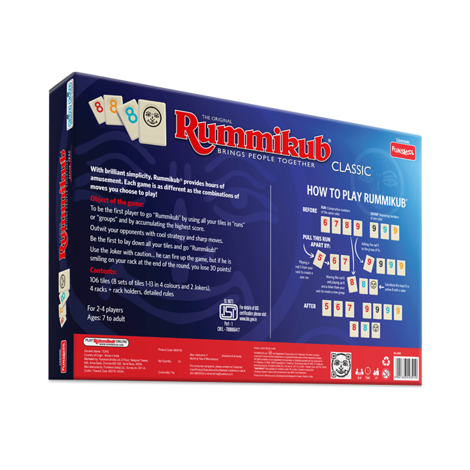 RUMMIKUB CLASSIC - Funskool